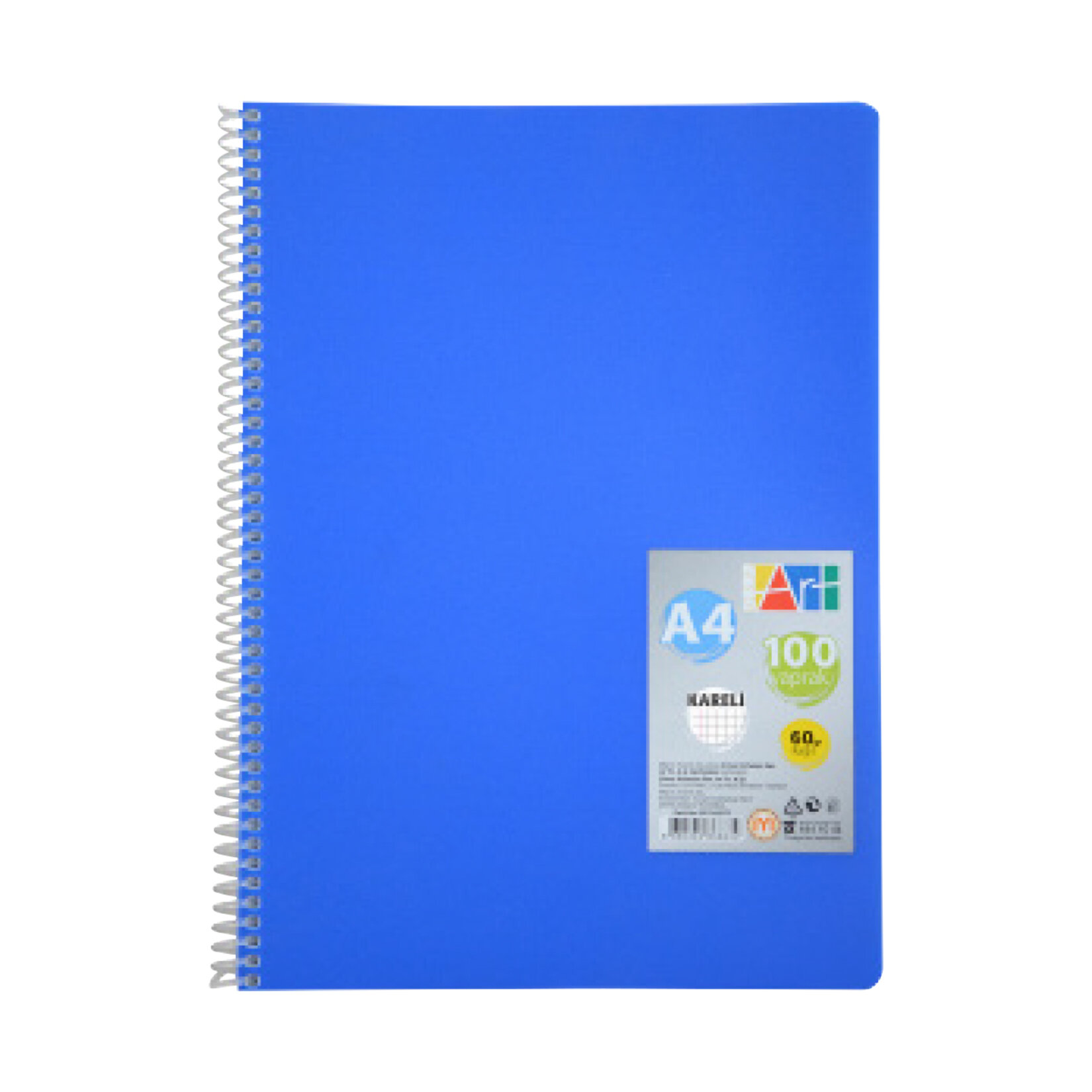 Kulinart Sp Pp Defter A4 100 Yaprak Kareli