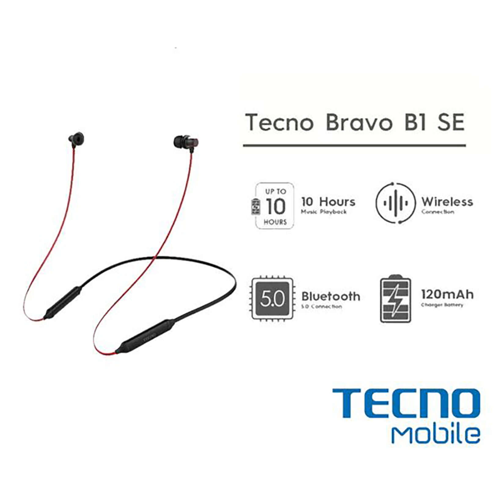 Tecno Wireless Earphone Bravo B1 Se Kulaklık Siyah - Migros