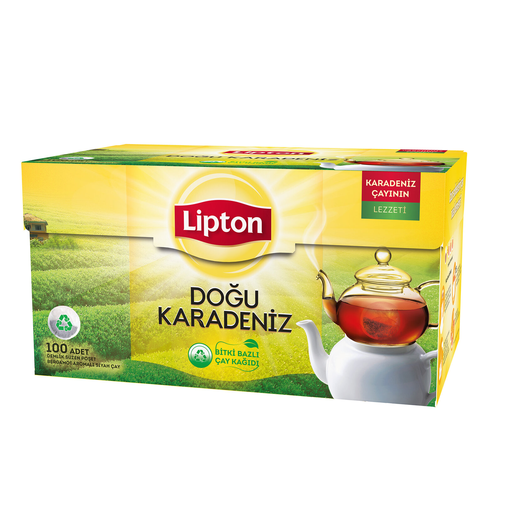 Lipton Doğu Karadeniz Demlik Poşet Çay 100'lü 320 G