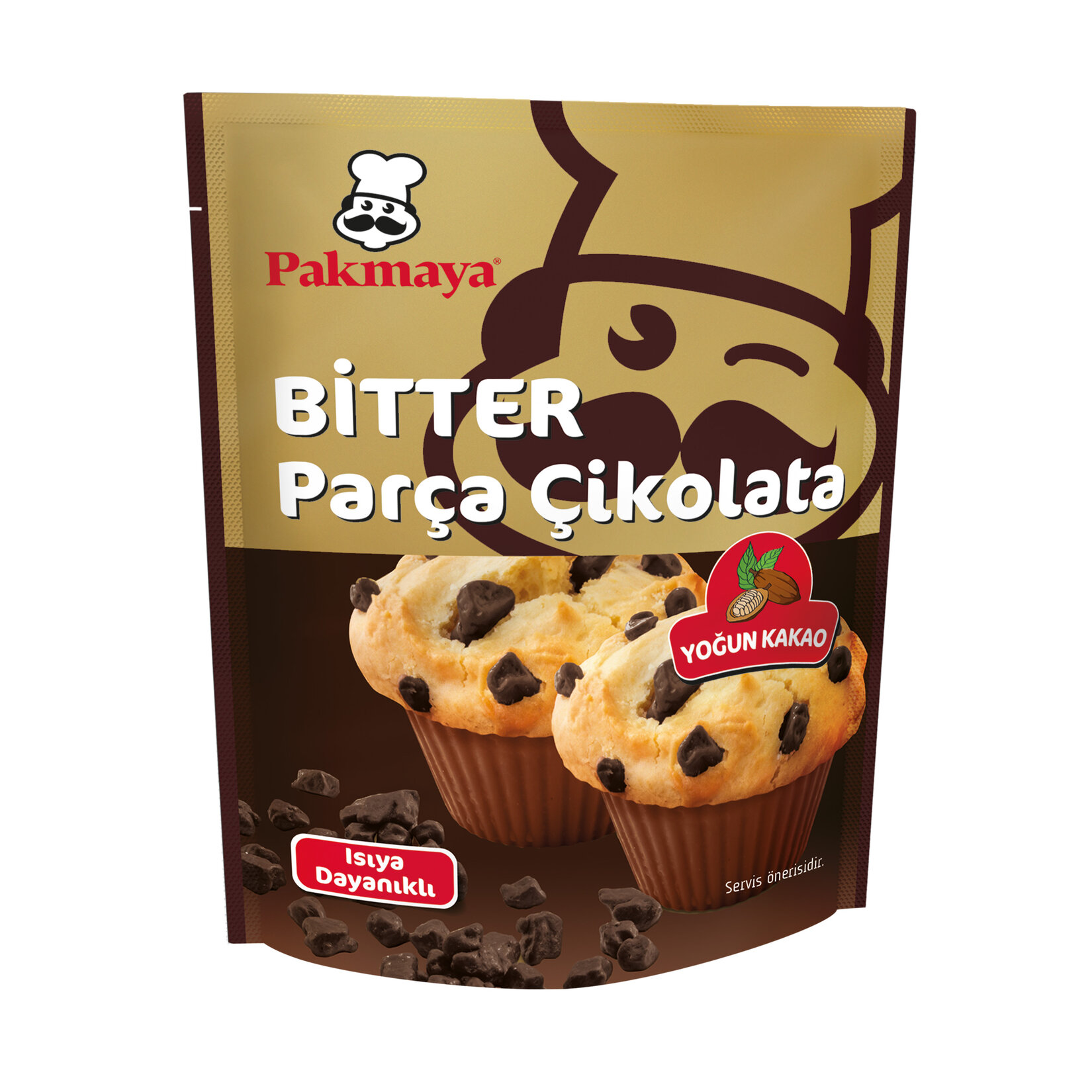 Pakmaya Bitter Parça Çikolata 70 G