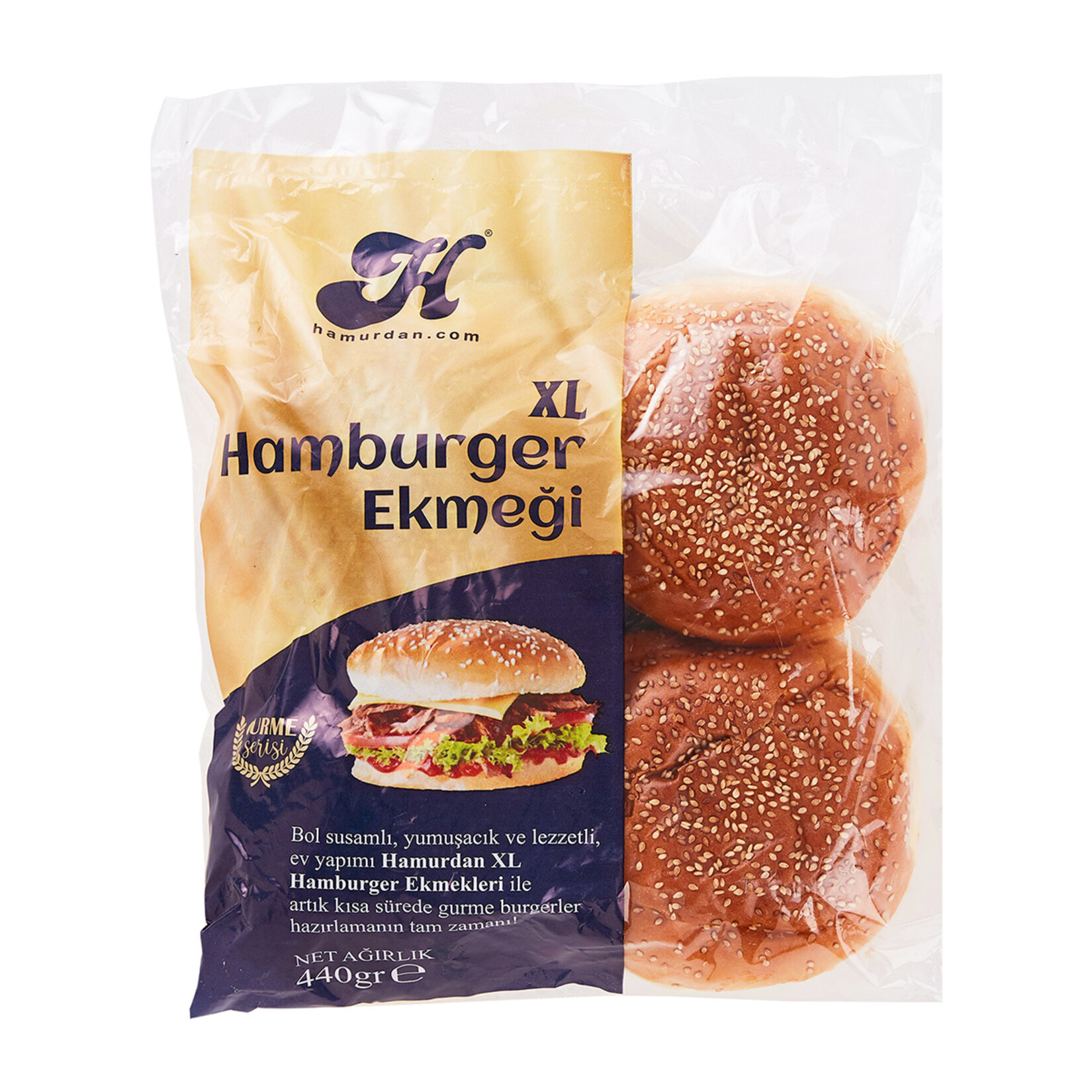 Hamurdan Xl Hamburger Ekmeği 4X110 G
