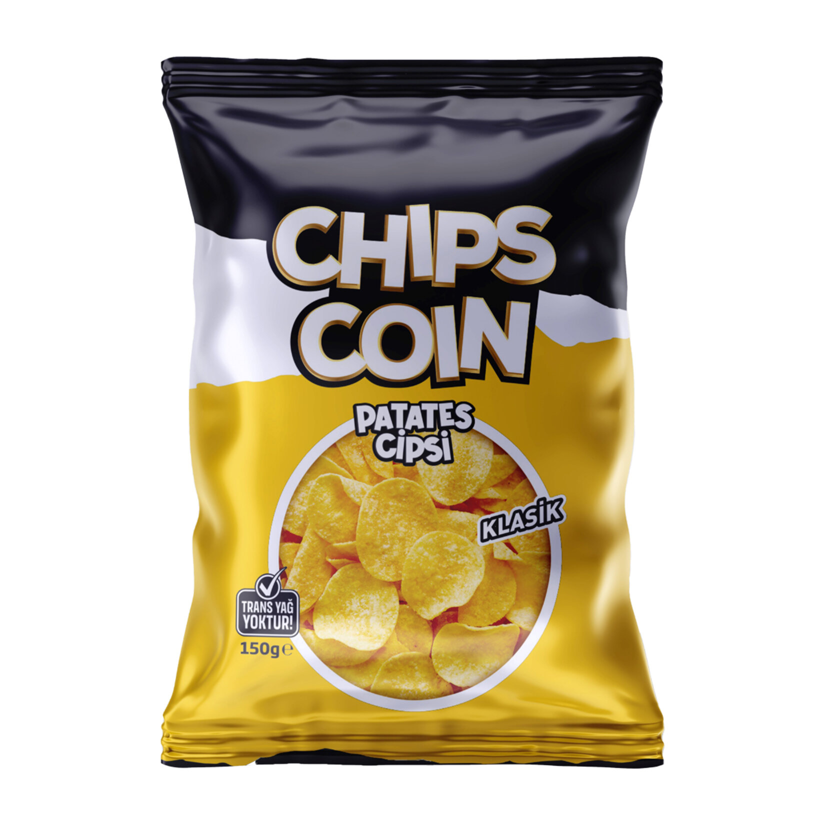 Chips Coin Sade Patates Cipsi 150 G