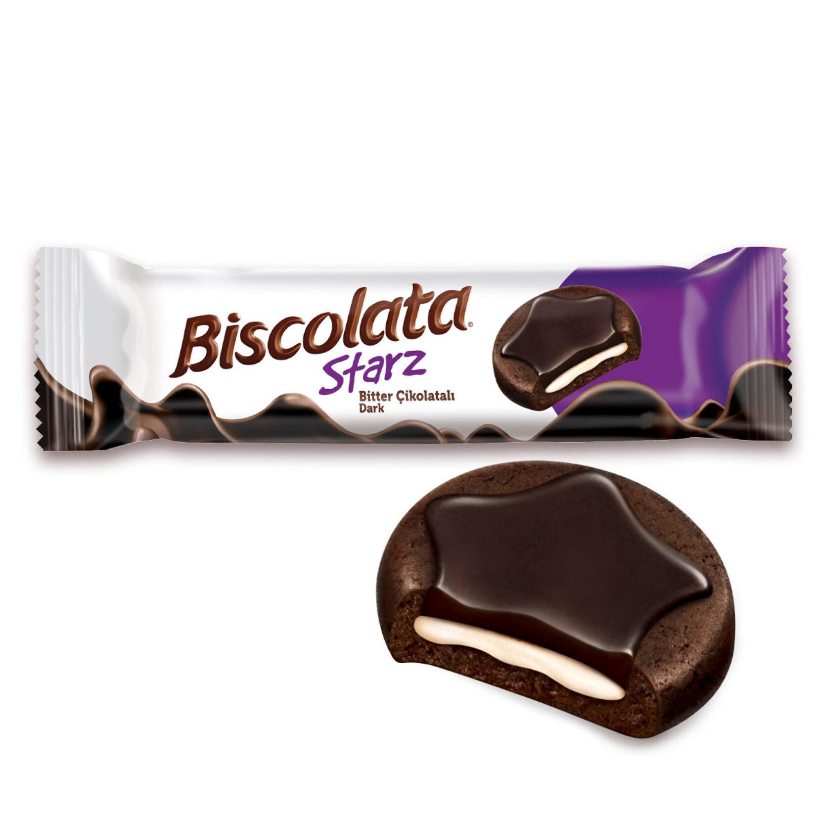 Biscolata Starz Bitter Çikolata Kakaolu Bisküvi 82 G