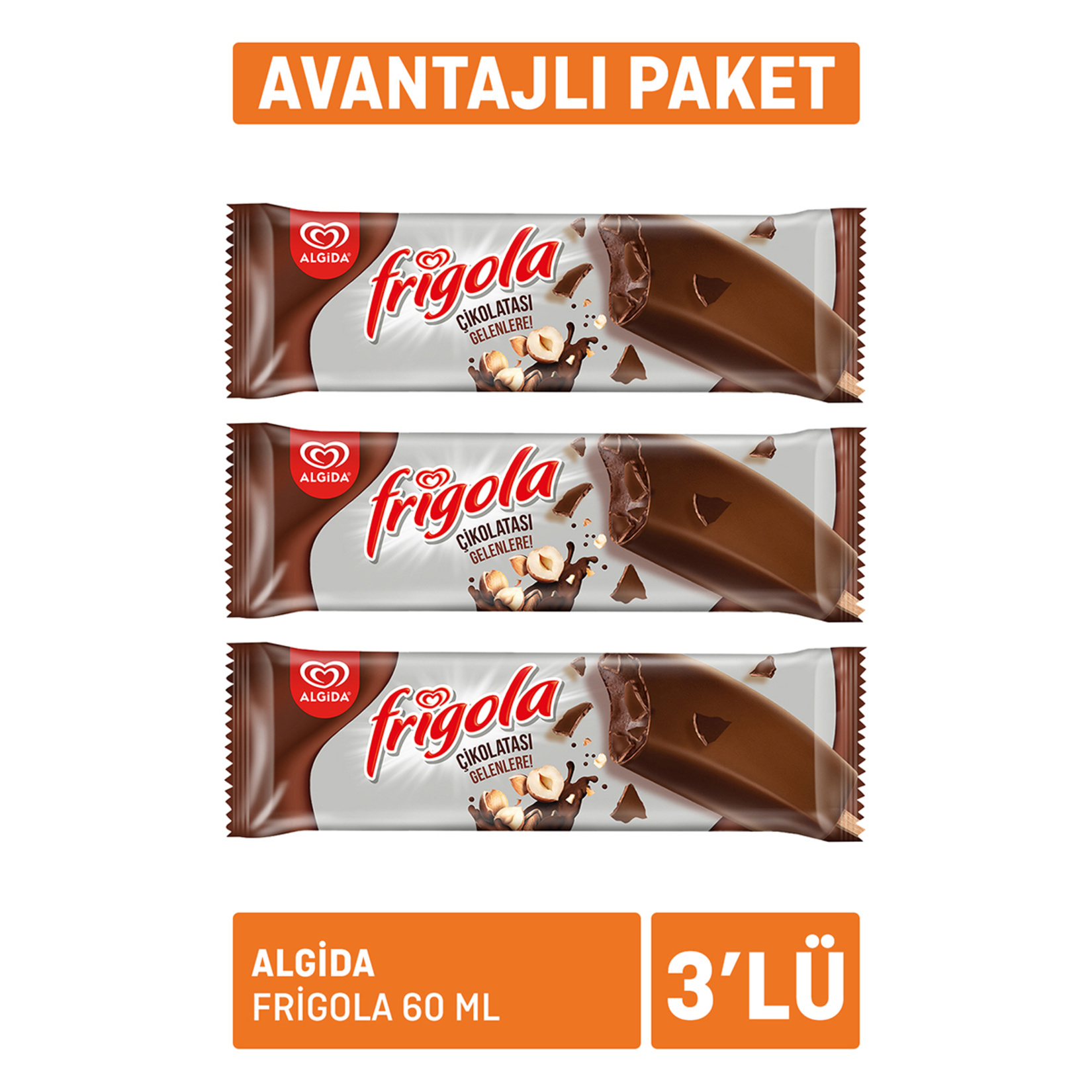 Algida Frigola 60 Ml x 3