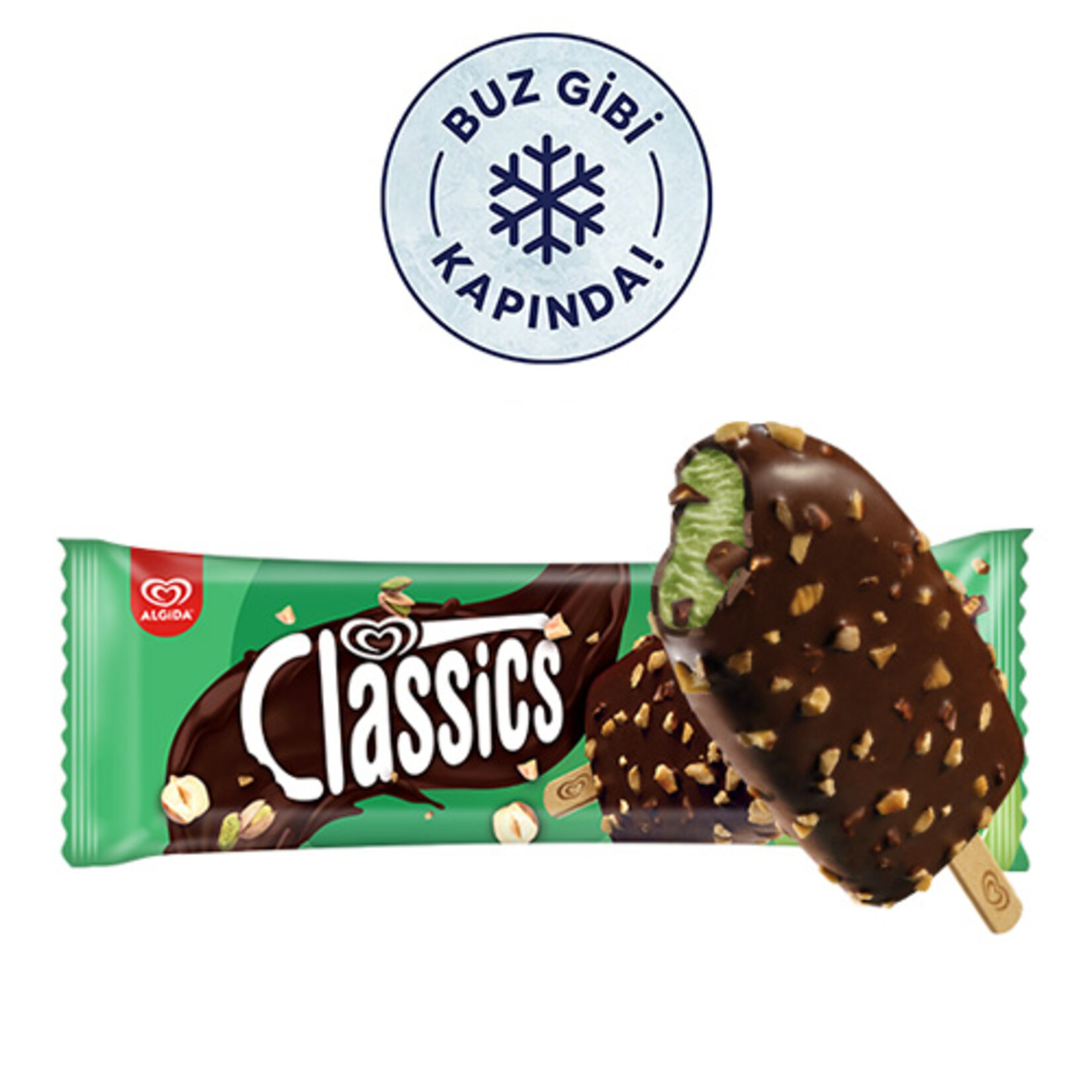 Algida Classics Antep Fıstığı 65 Ml