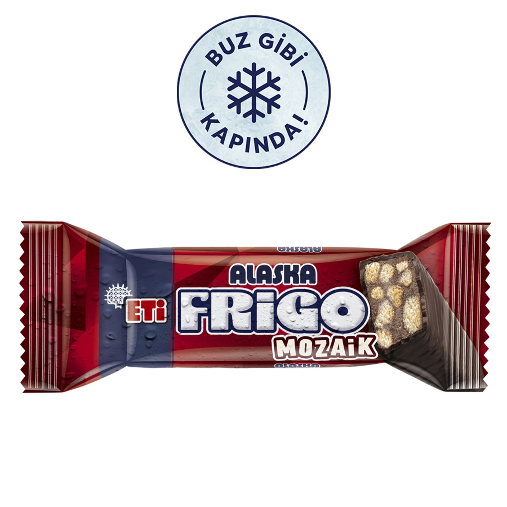 Eti Alaska Frigo Mozaik Çikolata Bar 50 G