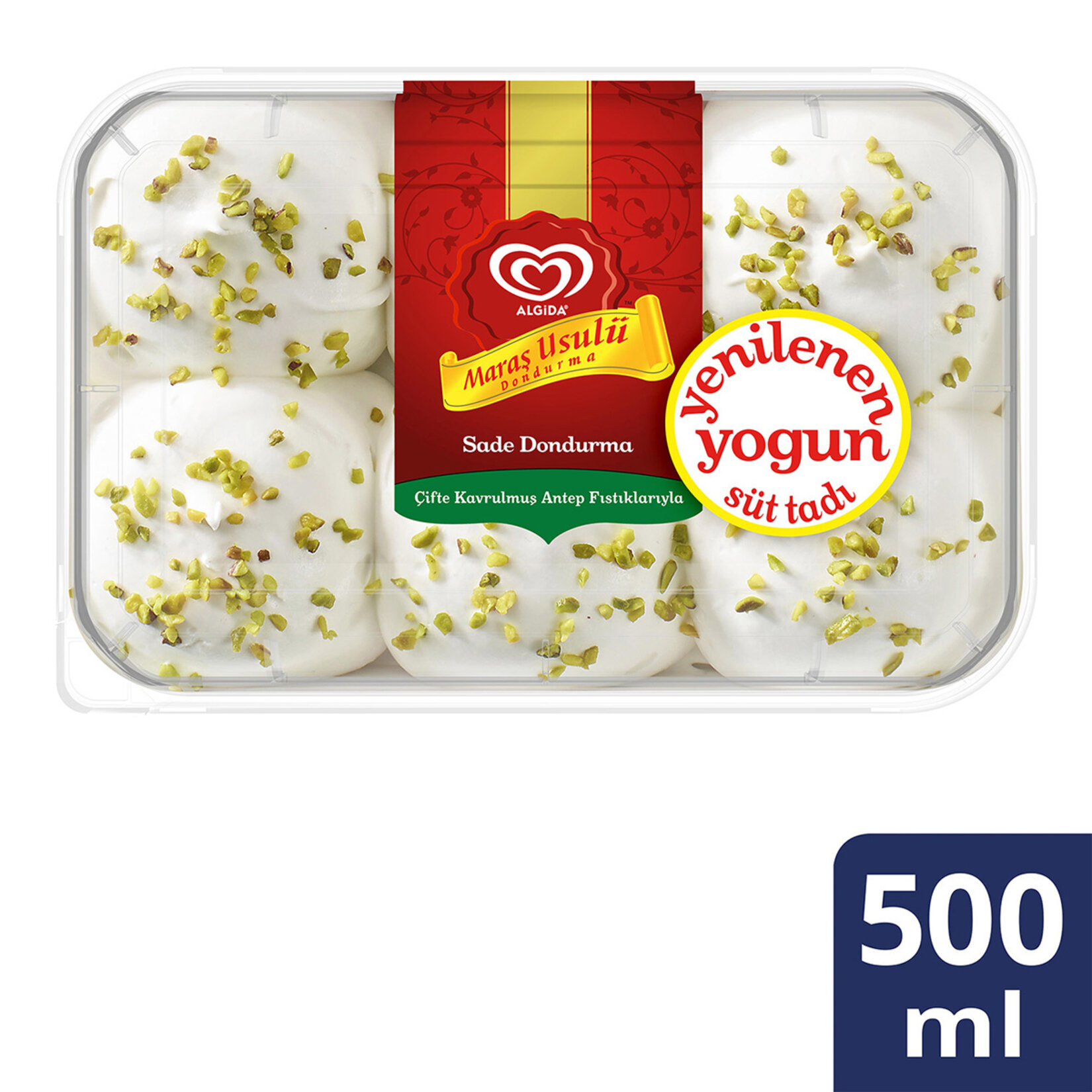 Algida Maraş Usulü Sade Dondurma 500 Ml