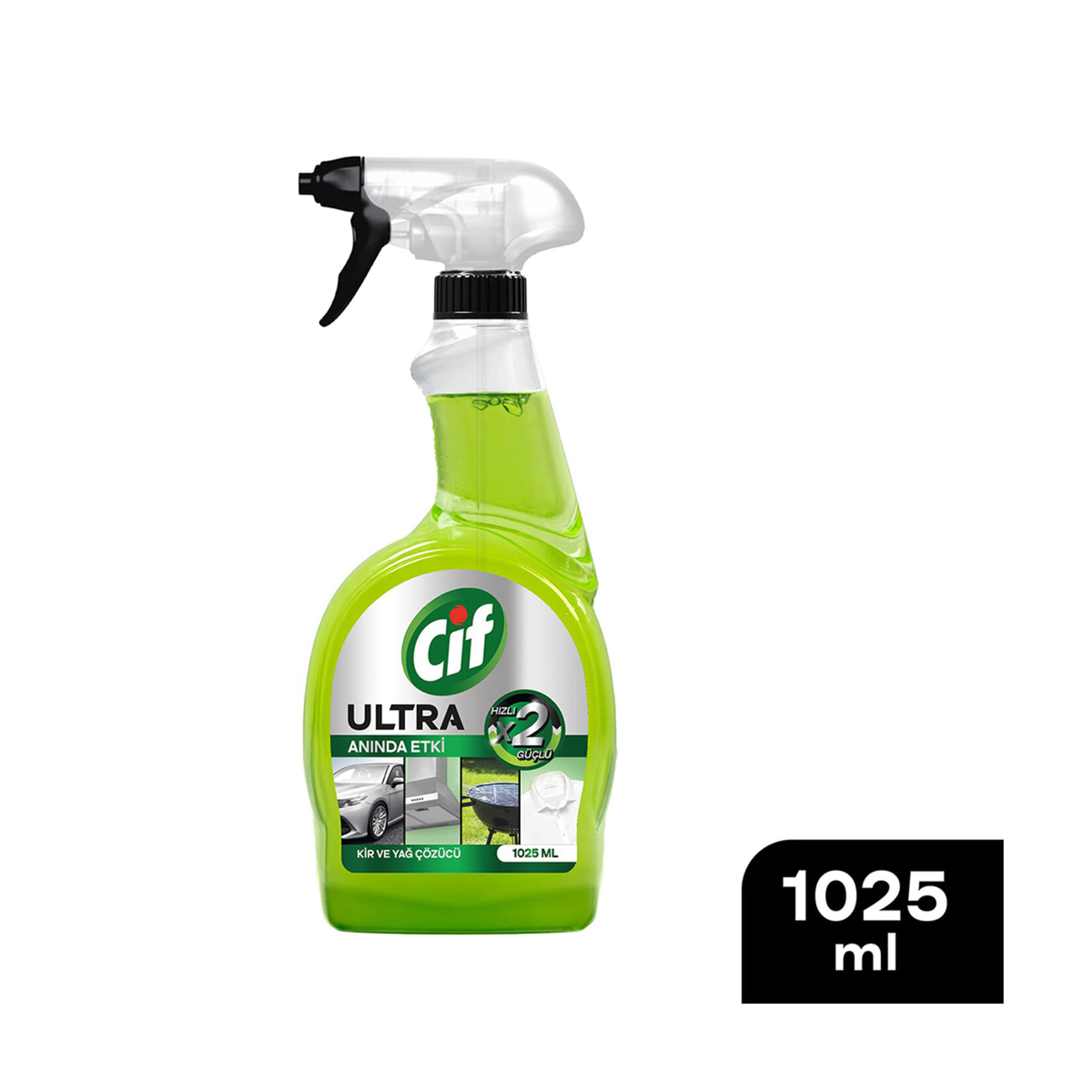 Cif Ultra Anında Etki Kir ve Yağ Çözücü 1025 Ml