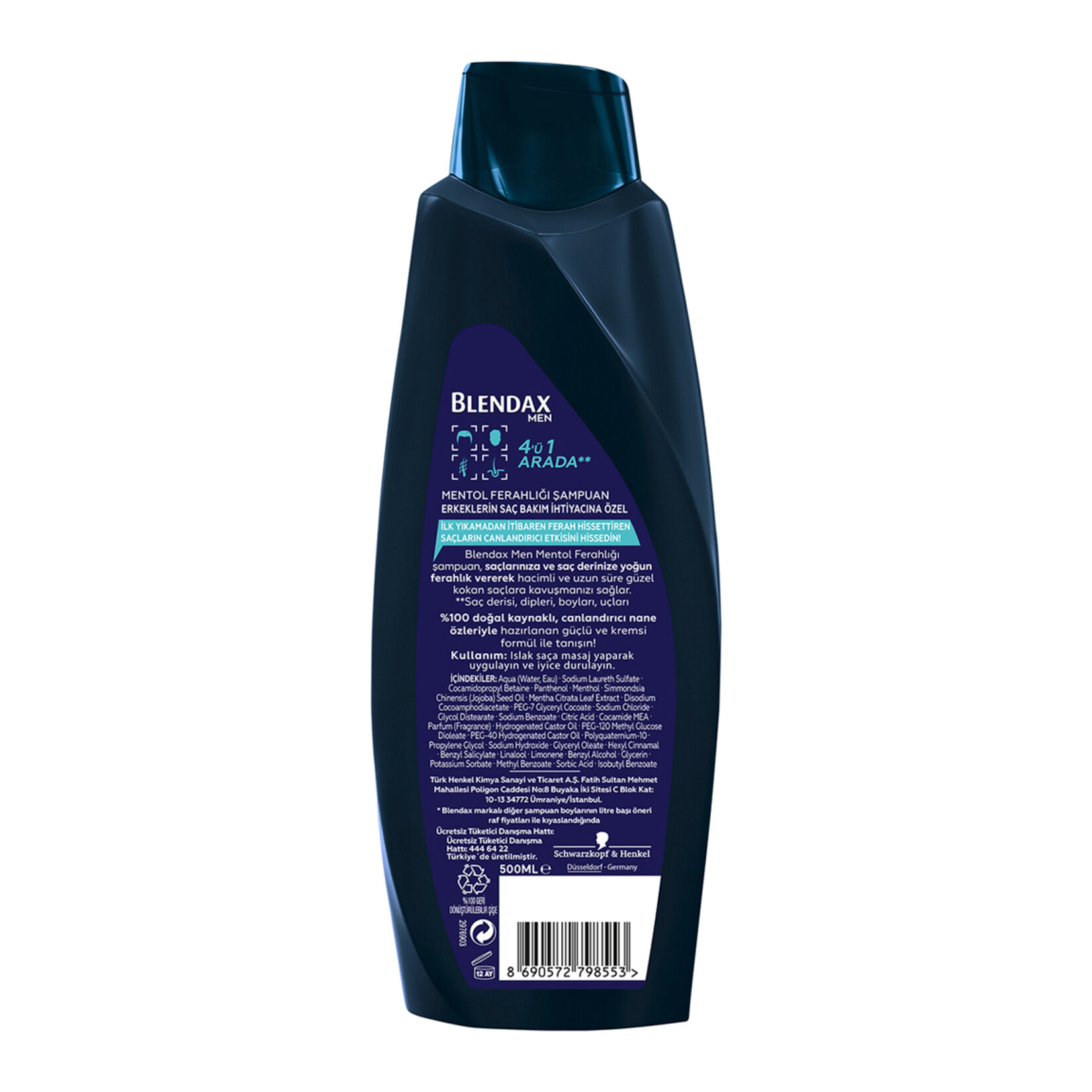 Blendax Nane Özlü Erkek Şampuanı 500 Ml
