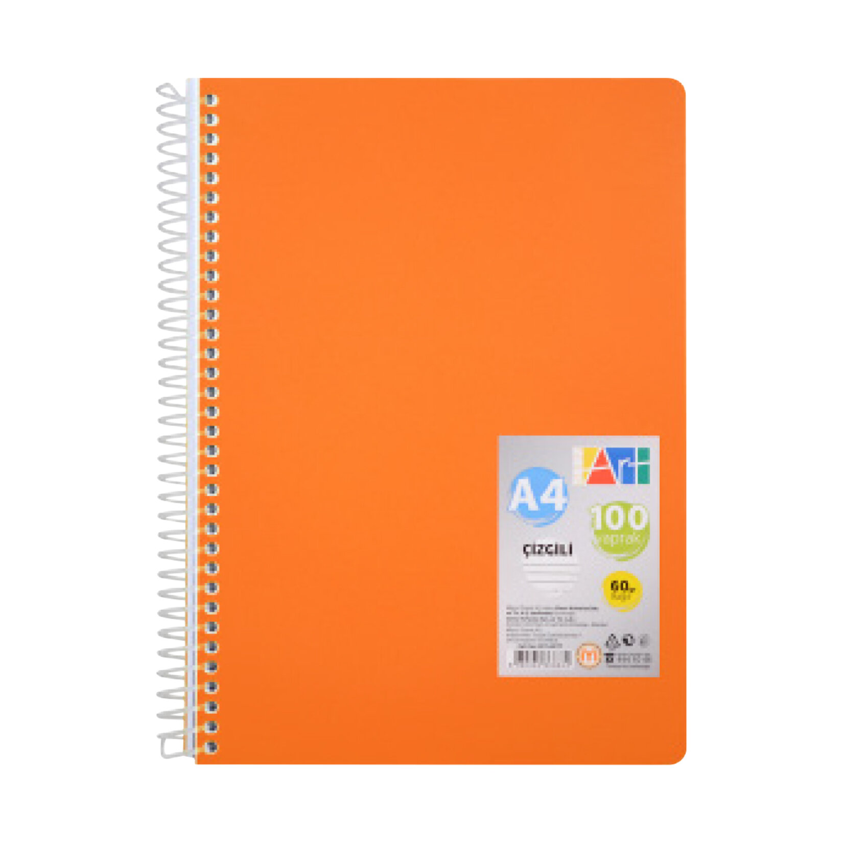 Kulinart Sp Pp Defter A4 100 Yaprak Kareli