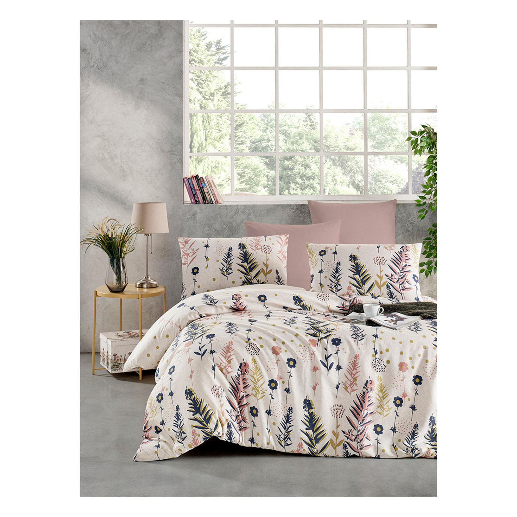 Ender Home Pamuklu Çift Kişilik Nevresim Takımı