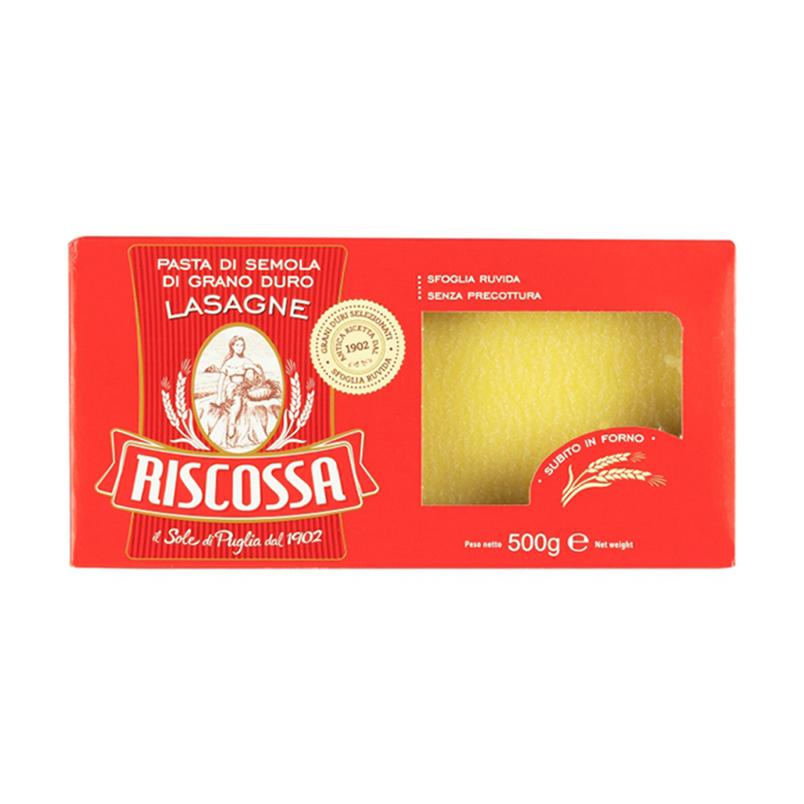 Riscossa Lasagne 500 G | Macroonline