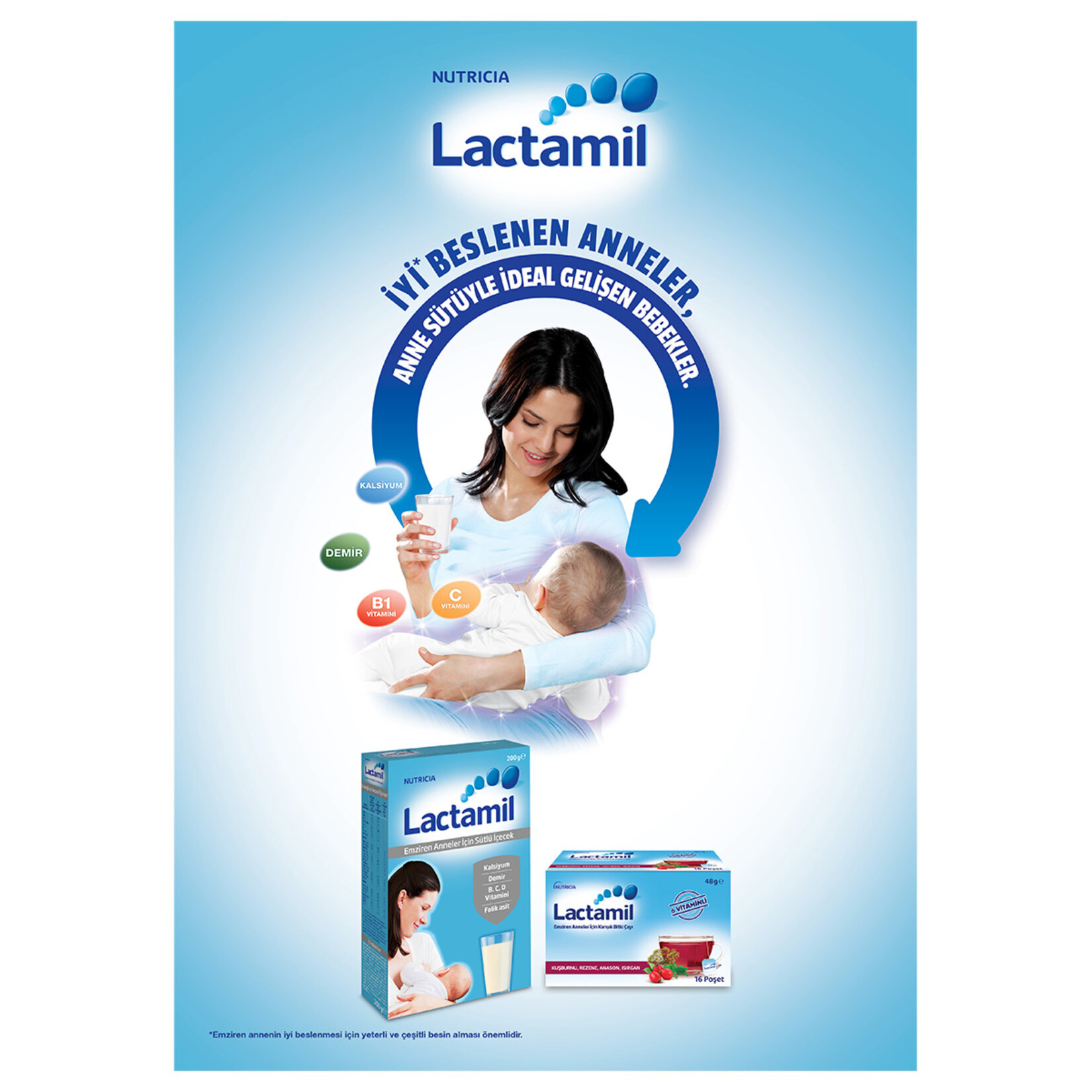 Lactamil Emziren Anne İçin Karışık Bitki Çayı 48 G | Macroonline