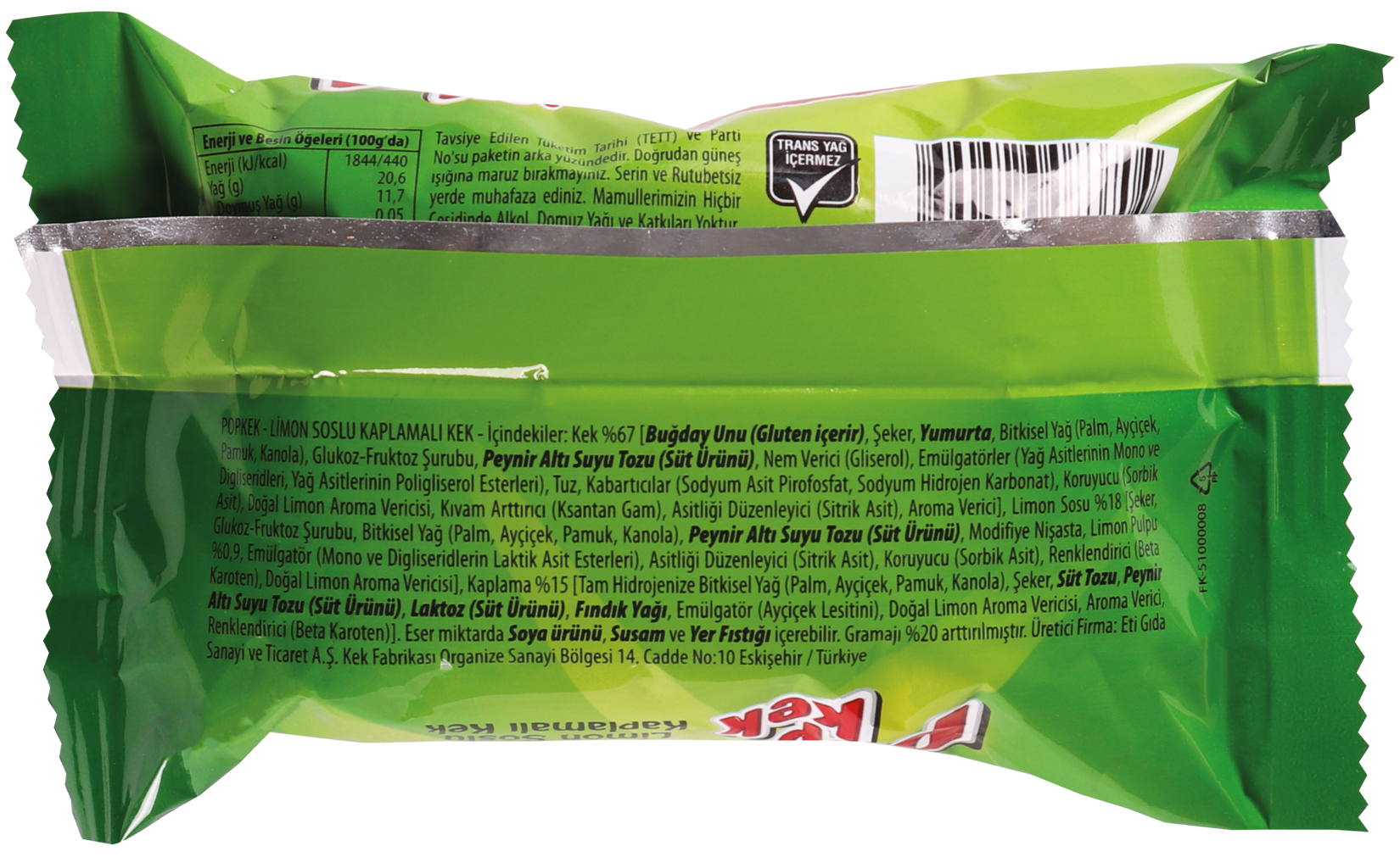 Eti Popkek Limonlu 60 G | Macroonline