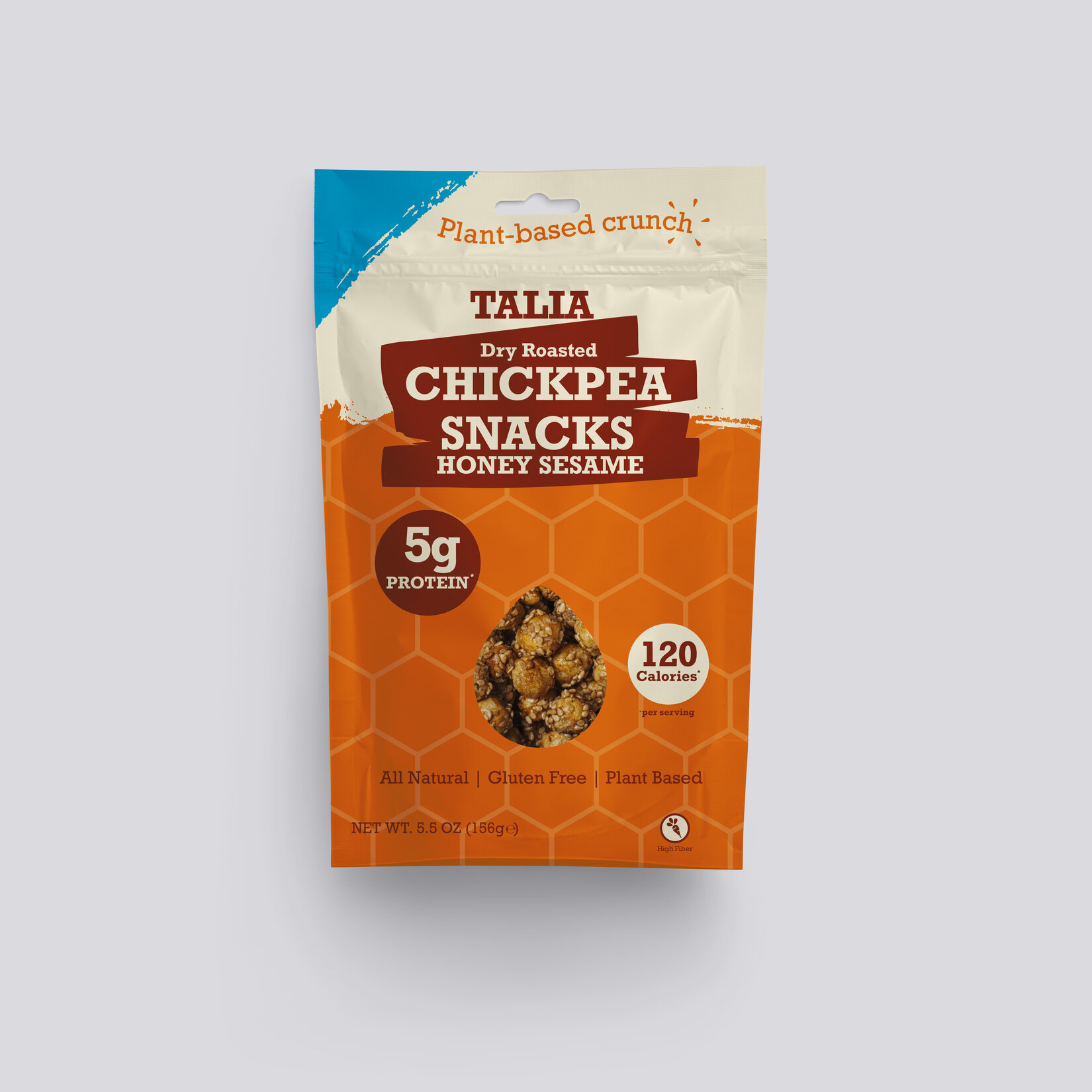 Talia Chickpea Snacks Honey Sesame 156 G | Macroonline