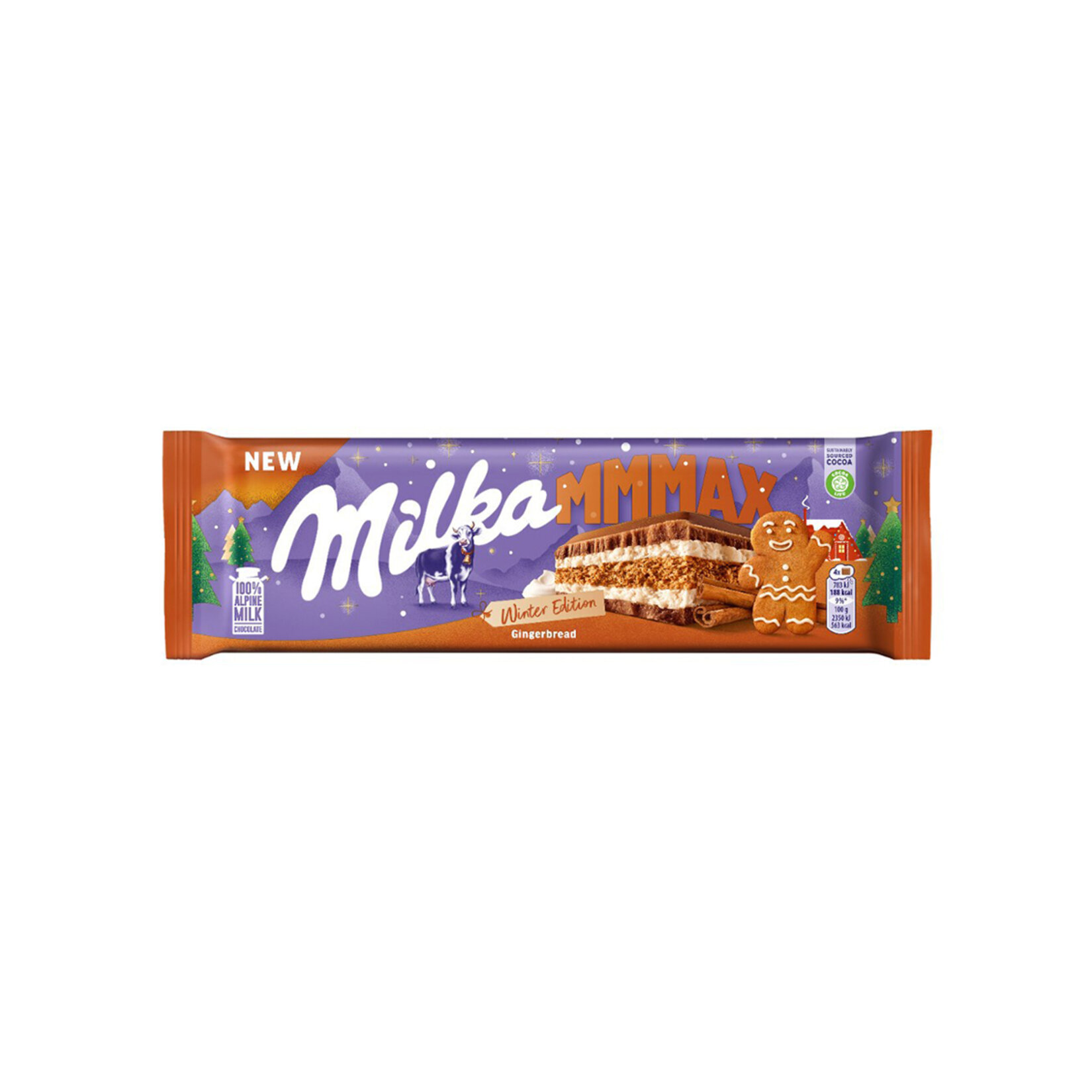 Milka Gingerbread Tablet 300 G | Macroonline