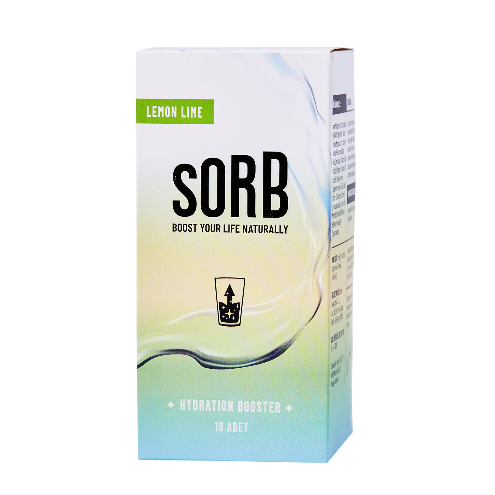 Sorb Hydration Booster Lemon Lime Spor İçecek 10x16 G | Macroonline