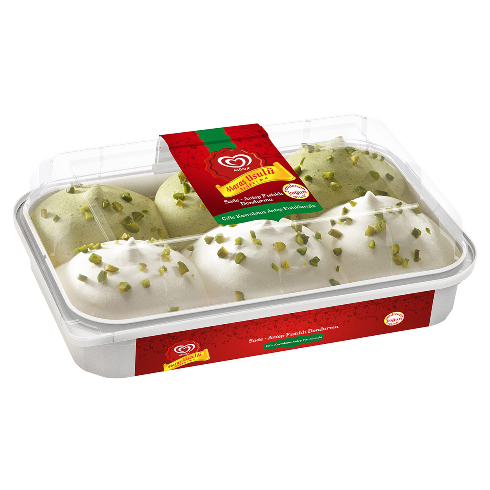 Algida Maraş Usulü Sade Fıstıklı Dondurma 500 Ml | Macroonline