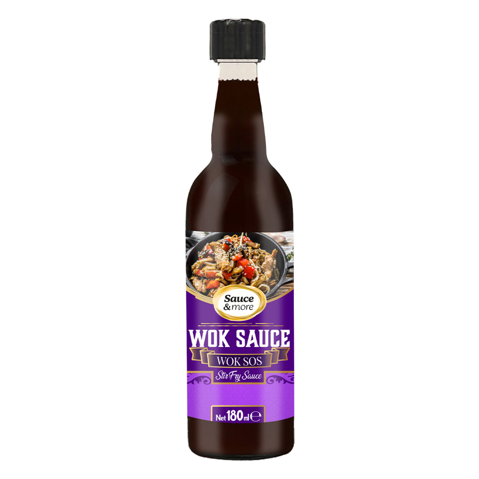Sauce & More Wok Sos 180 Ml | Macroonline