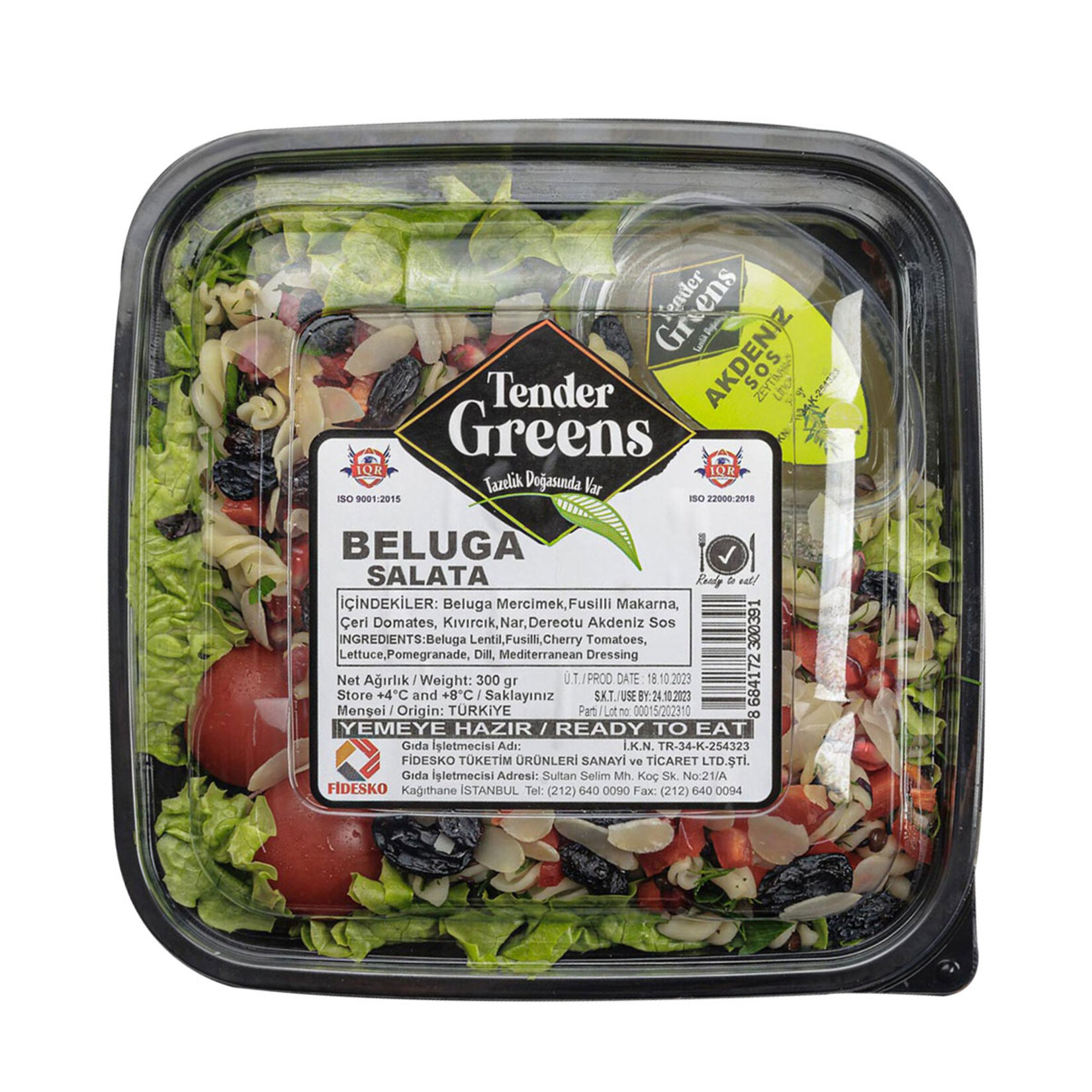 Tender Greens Beluga Salata 300 G | Macroonline