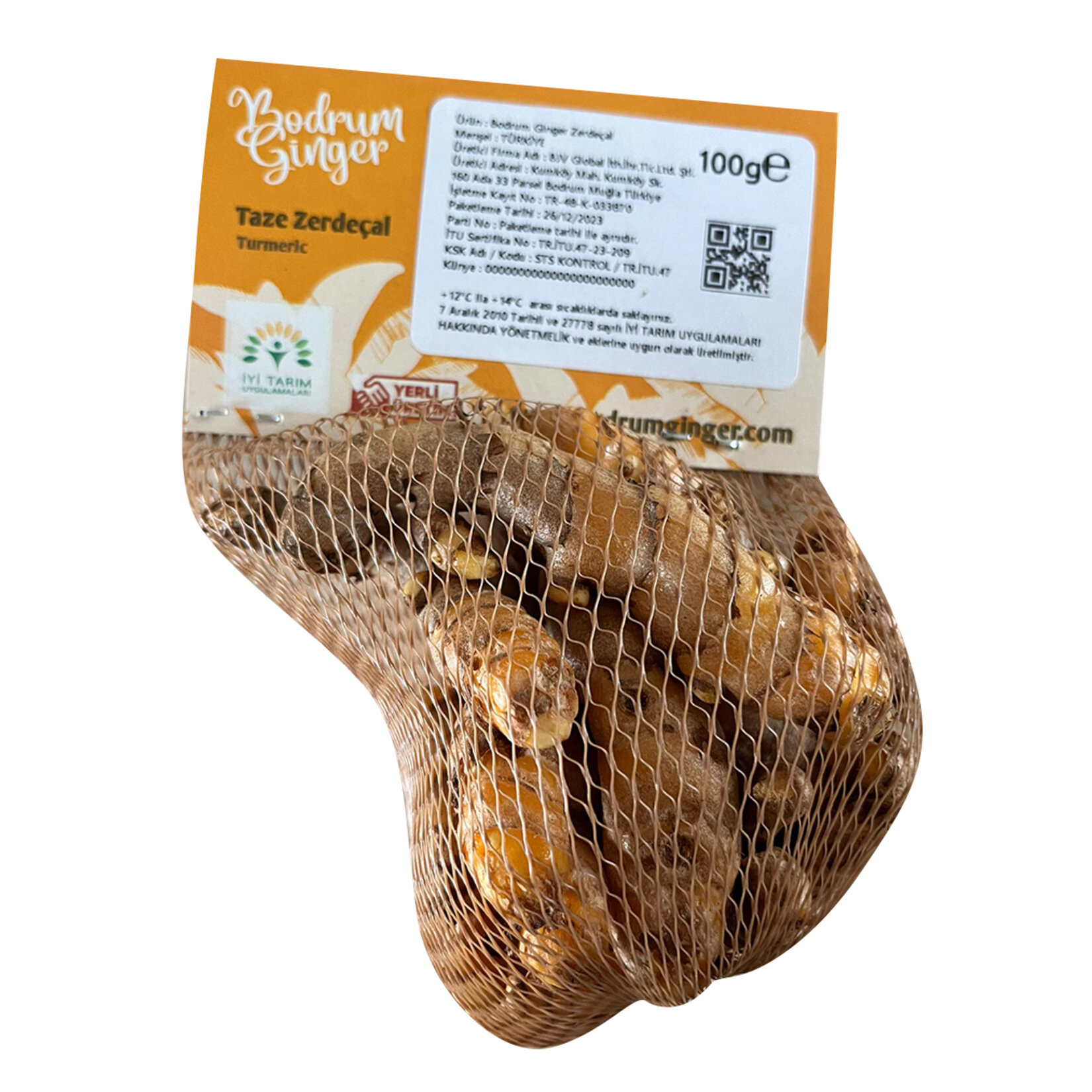 Bodrum Ginger Zerdeçal 100 G Paket Adet | Macroonline