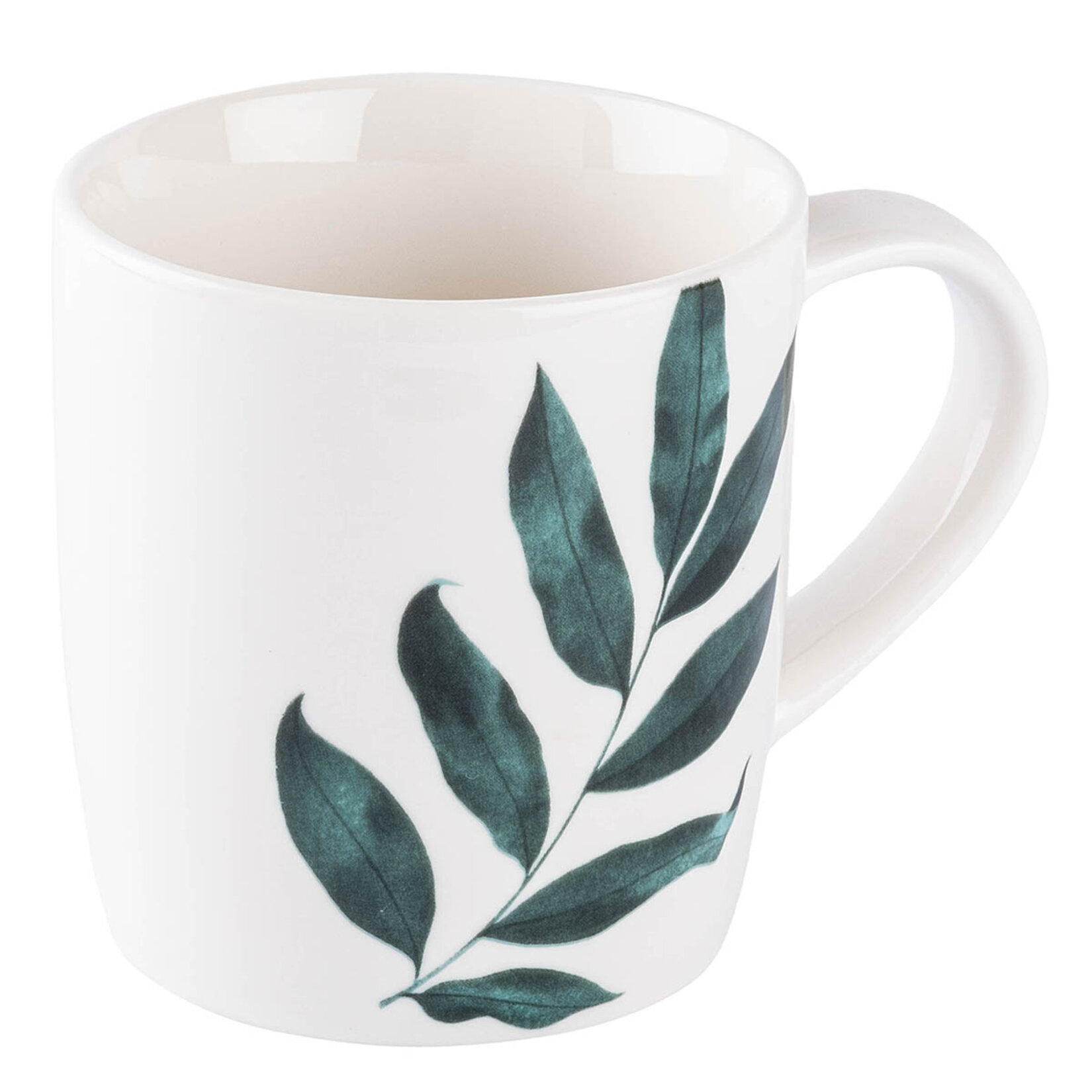 Tantitoni Yaprak Desenli Porselen Mug 325 Ml | Macroonline