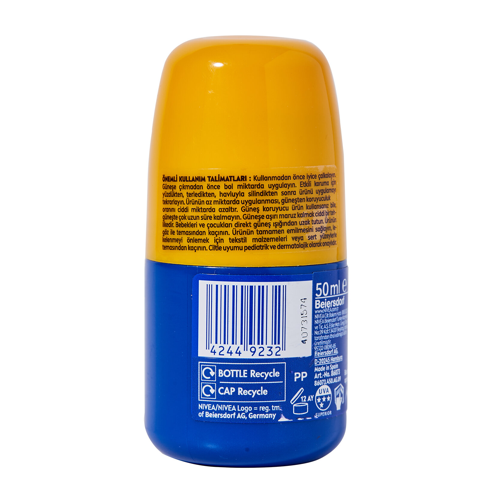 Nivea Sun Kids Rollon Spf 50+ 50 Ml | Macroonline
