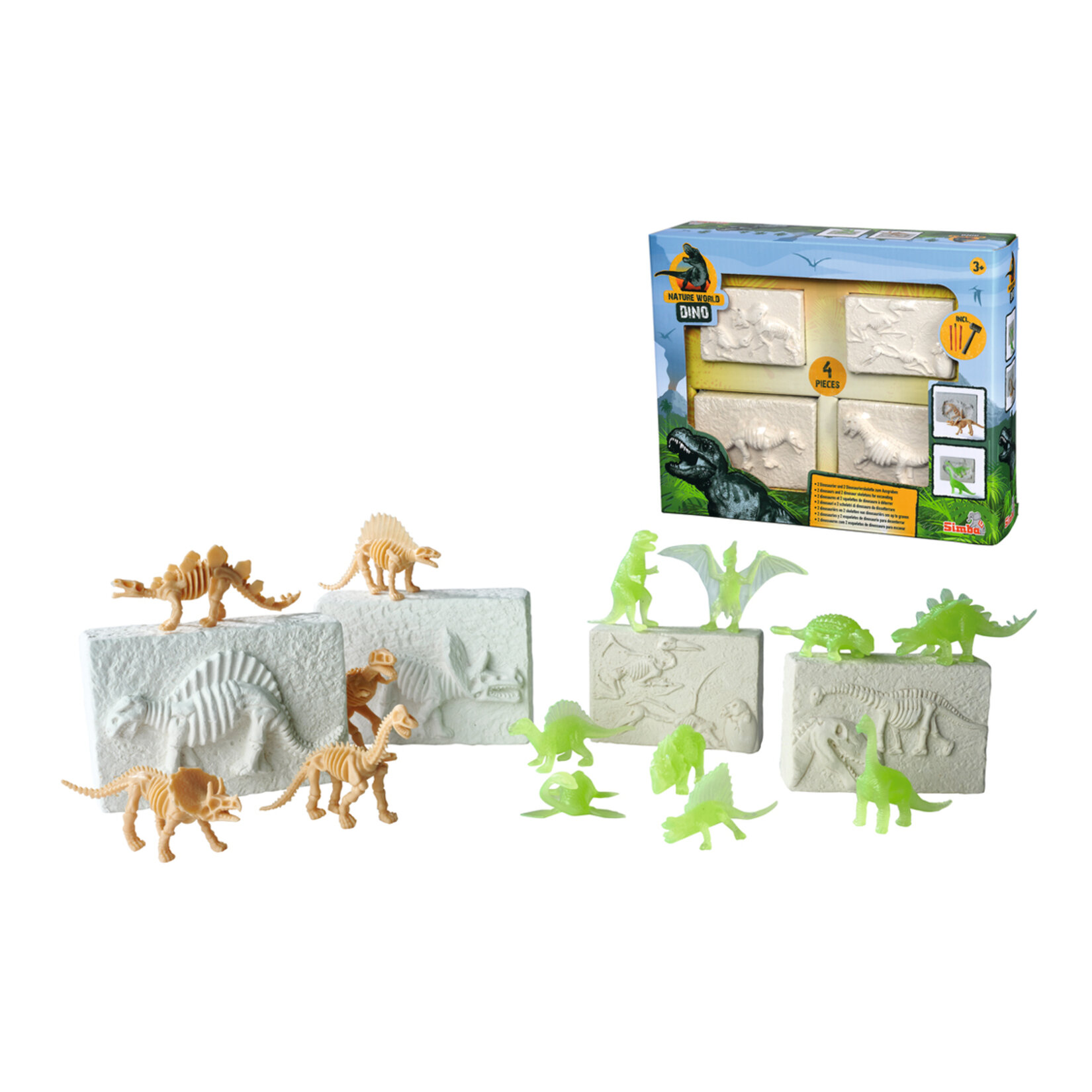 Simba Dino Kazı Seti 4 Adet Dinazor İskelet 104342552 | Macroonline