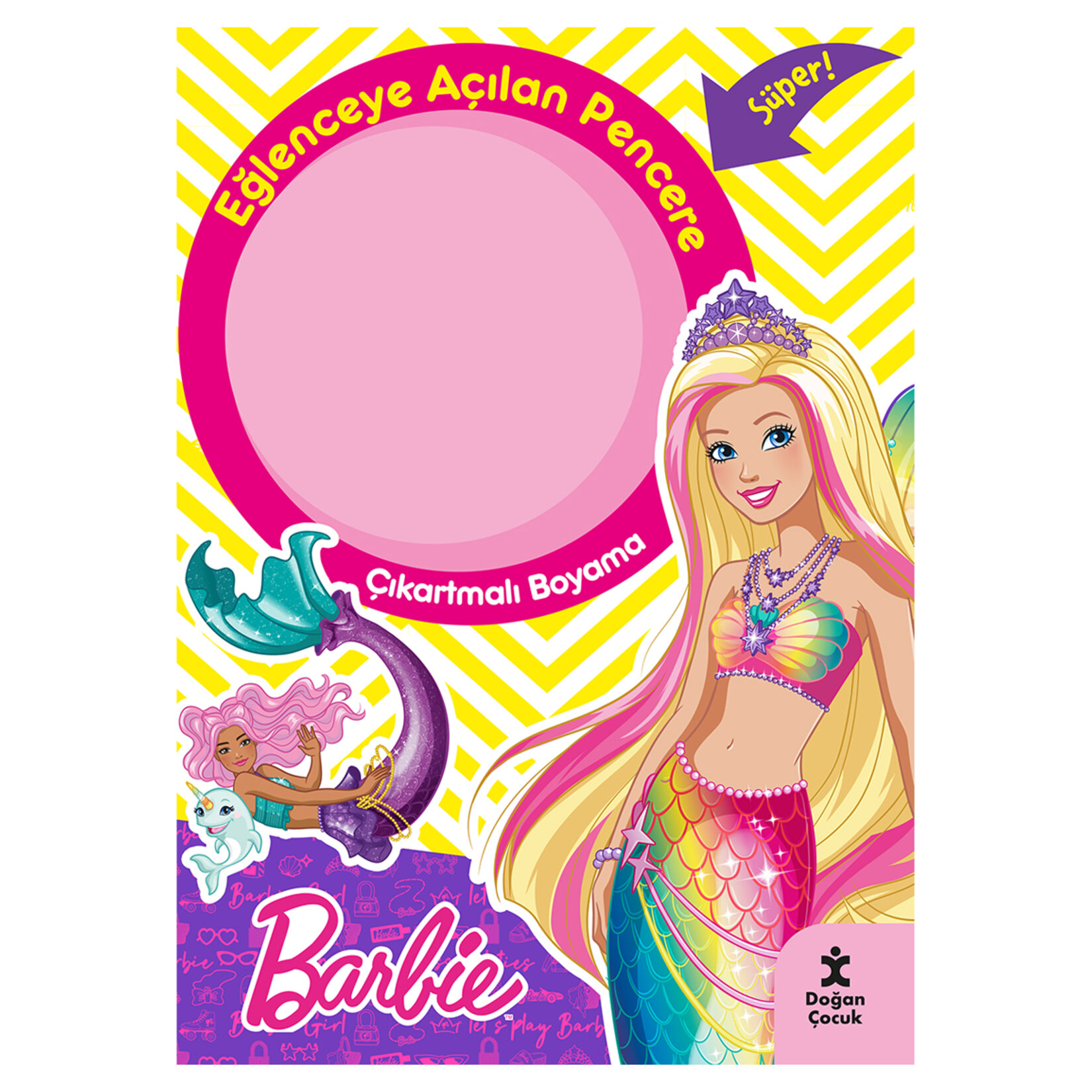 Barbie Eğlenceye Açılan Pencere Boyama Kitabı | Macroonline
