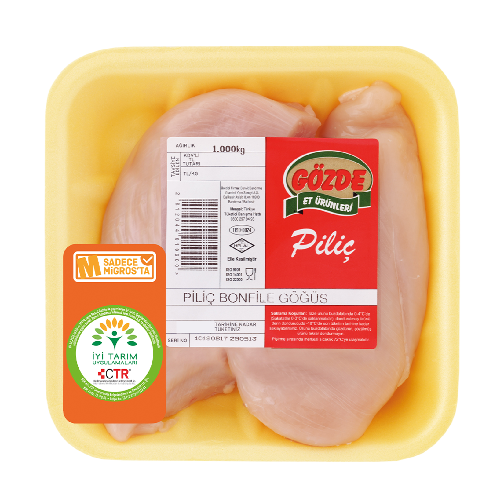 Gözde Piliç Bonfile Kg | Macroonline