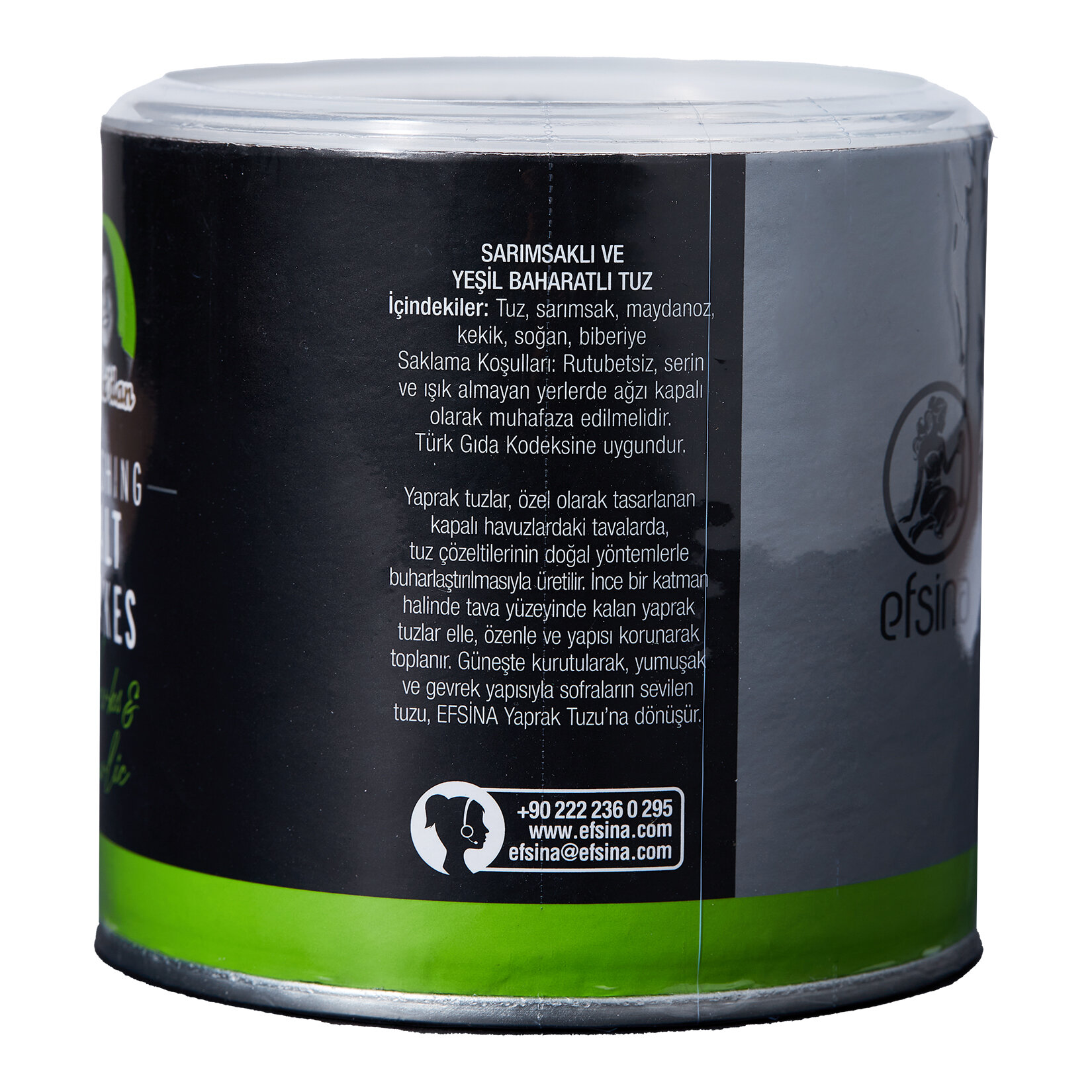 Efsina Refika'dan Fins Salt Flakes Herbs Garlic 140G | Macroonline