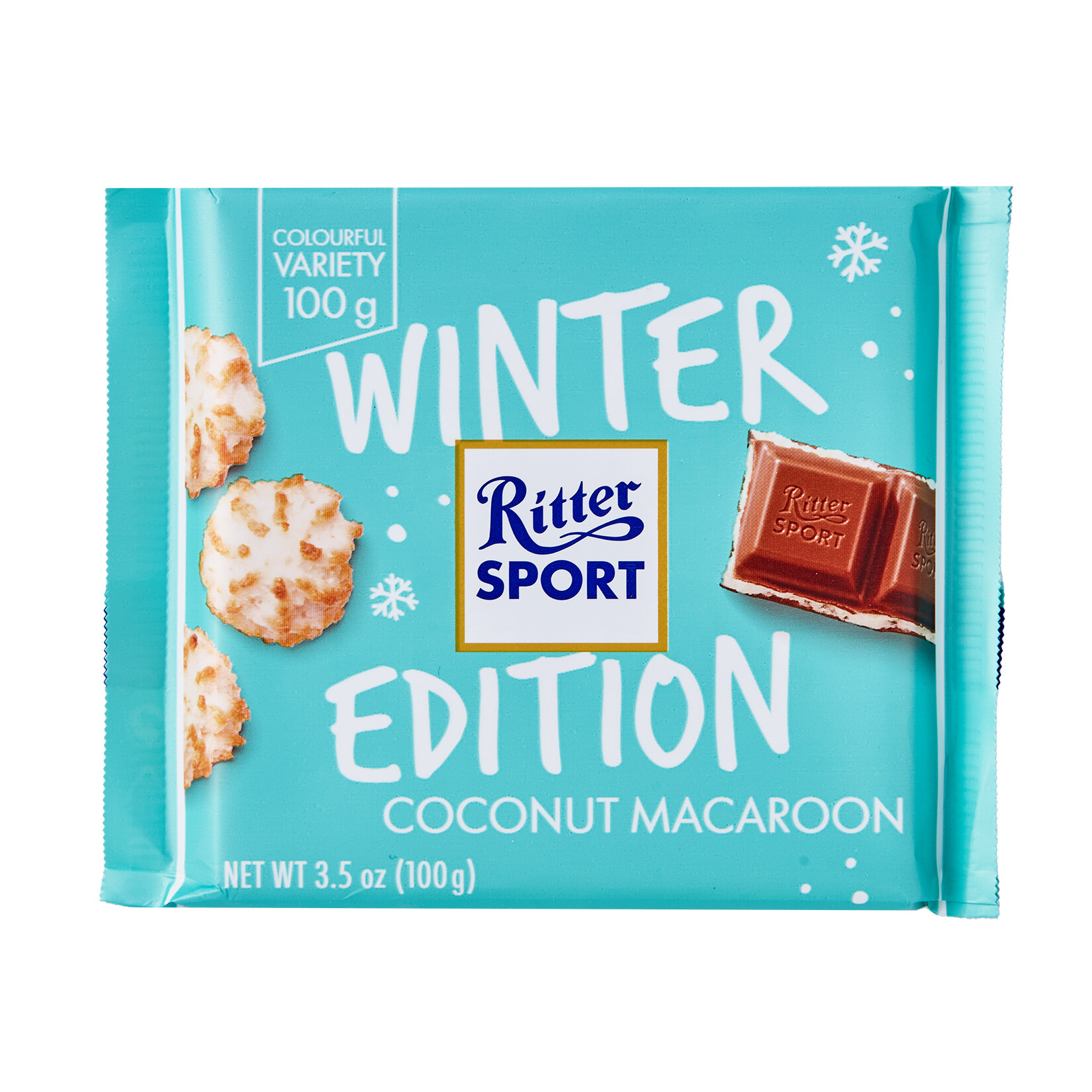 Ritter Coconut Macaroon Sütlü Çikolata 100 G | Macroonline