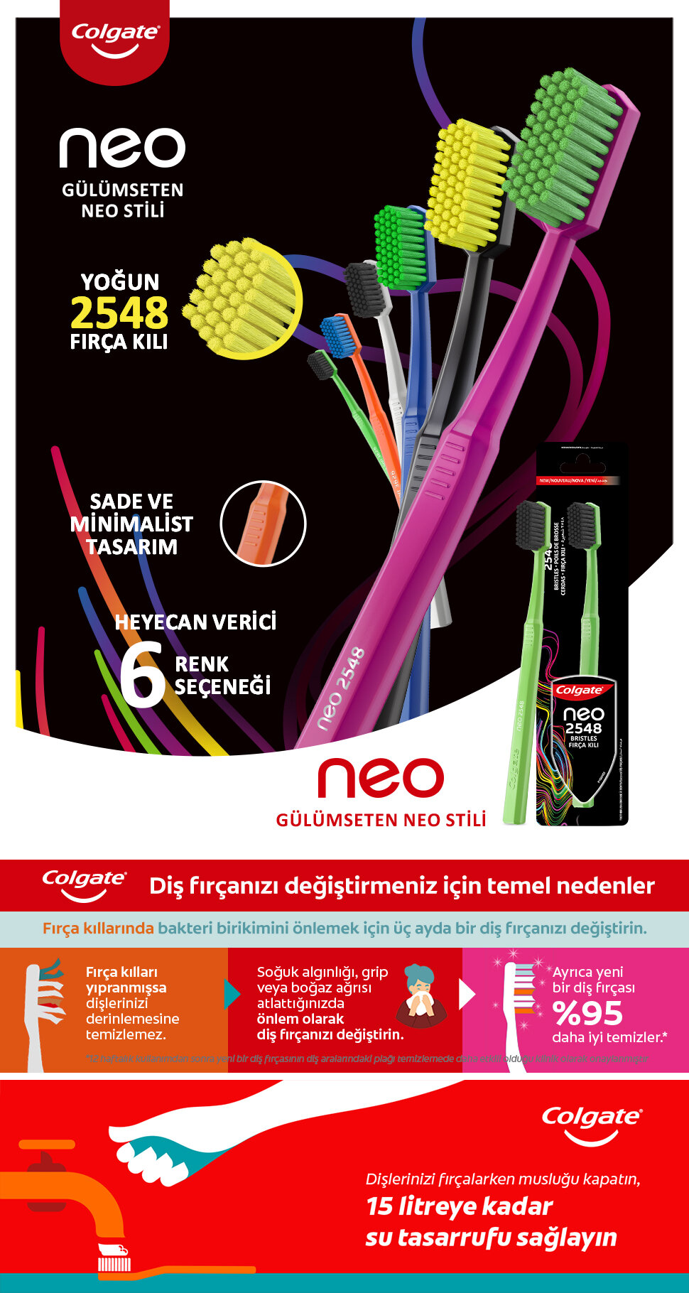 Colgate Neo Orta Diş Fırçası