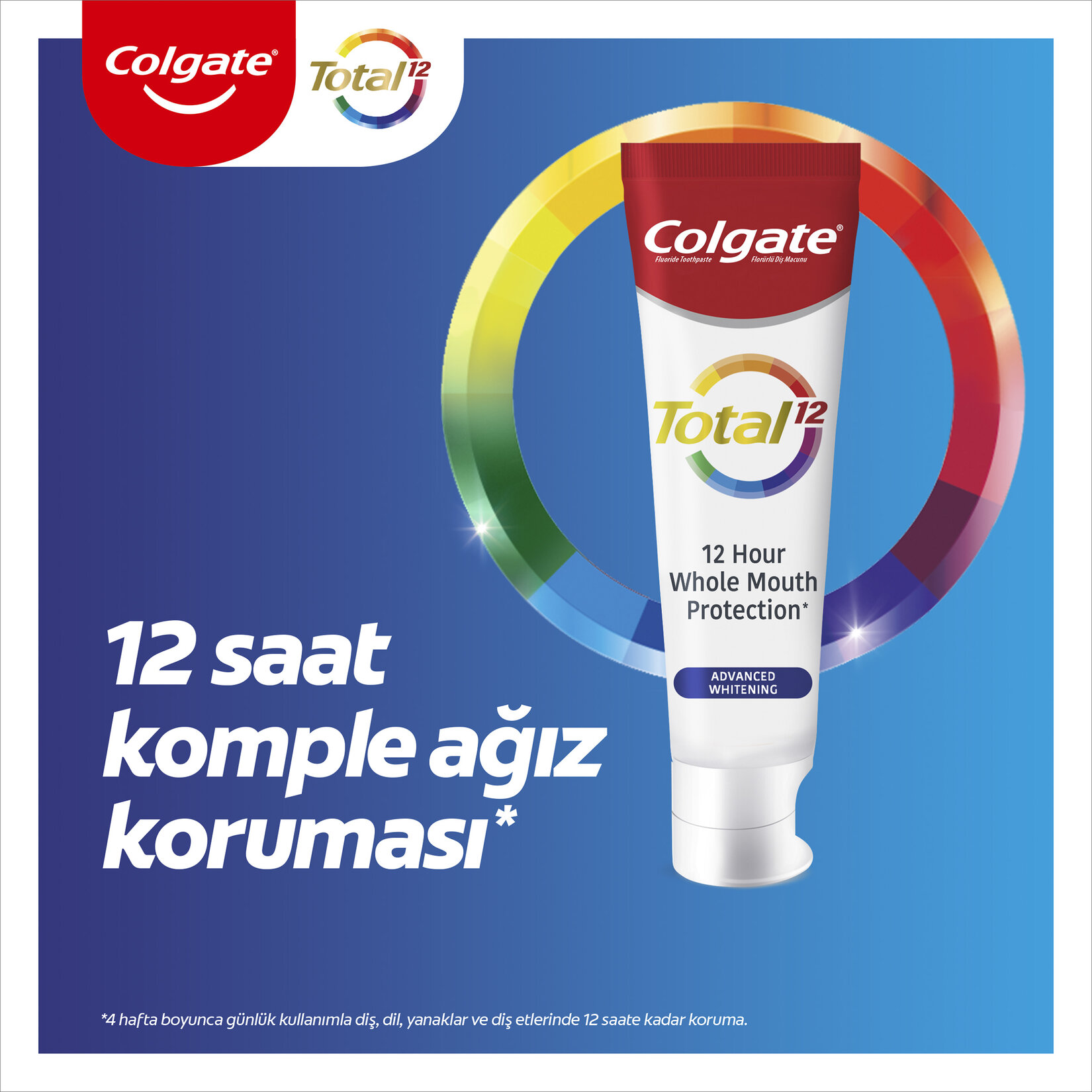 Colgate Total Gelişmiş Beyazlık Beyazlatıcı Diş Macunu 75 Ml