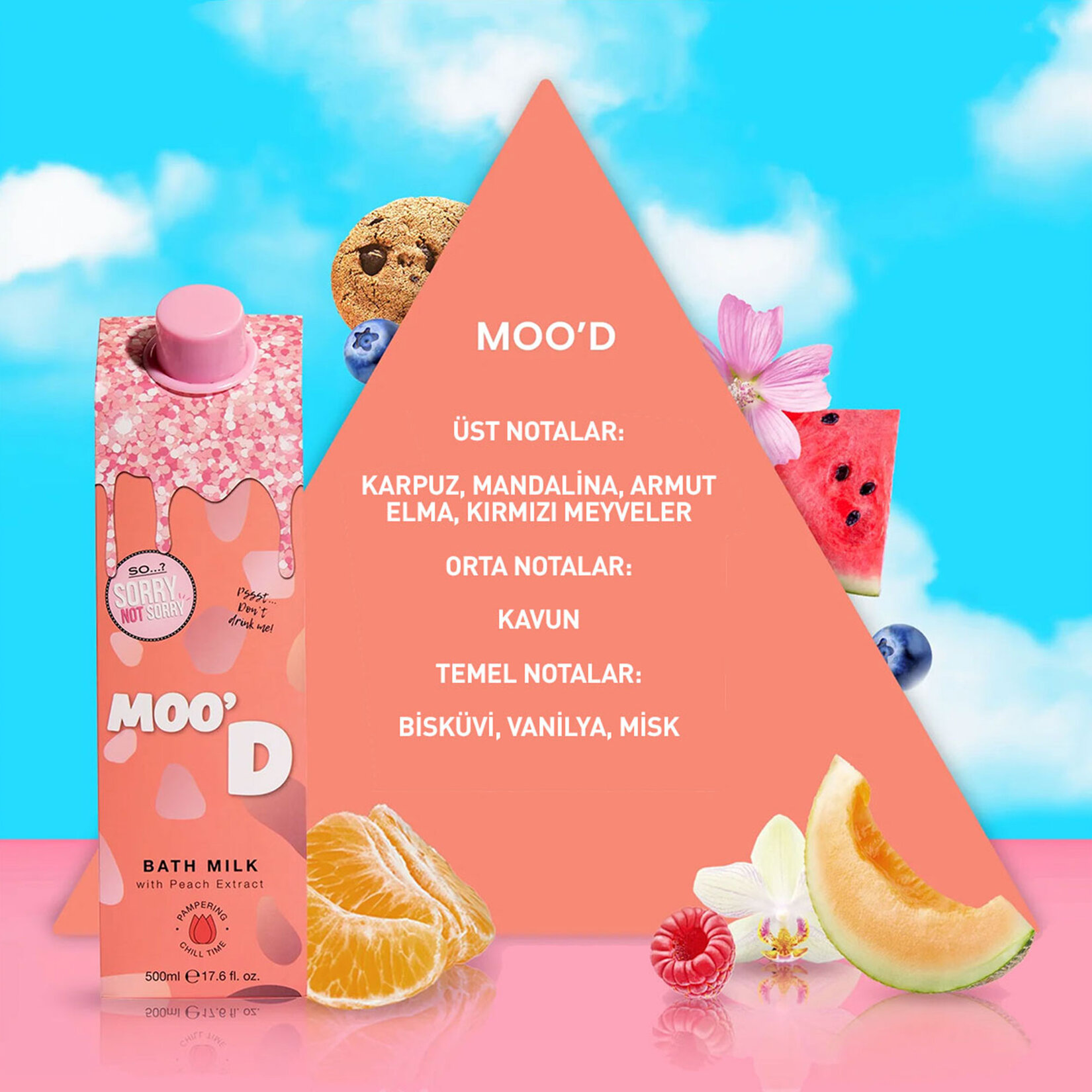 So?? Sns Moo`d Banyo Sütü 500 Ml