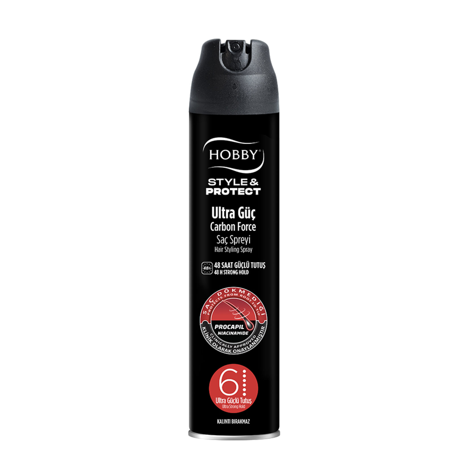 Hobby Style&Protect Carbon Saç Spreyi 250 Ml