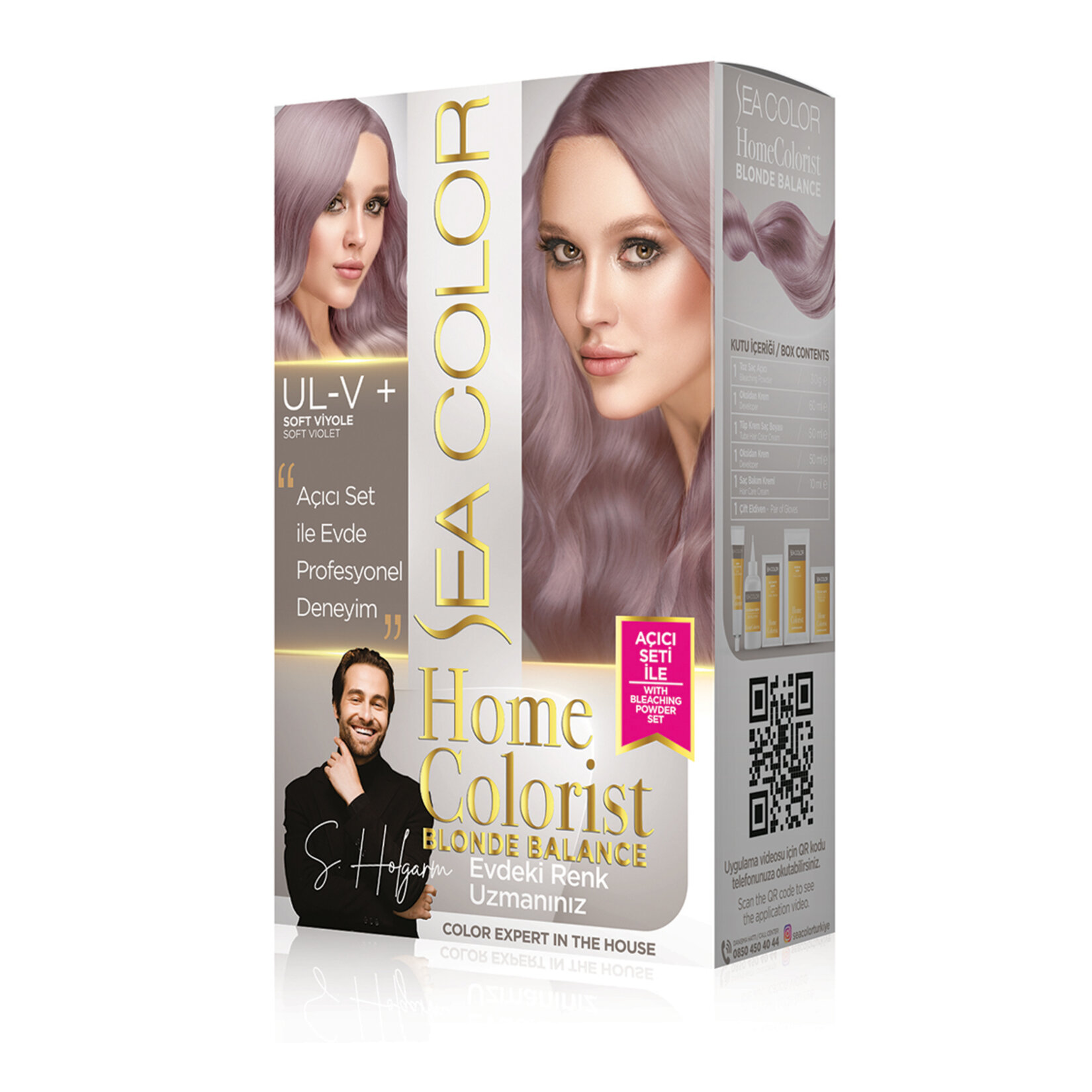 Sea Color Home Colorist Set Boya Ul-v+