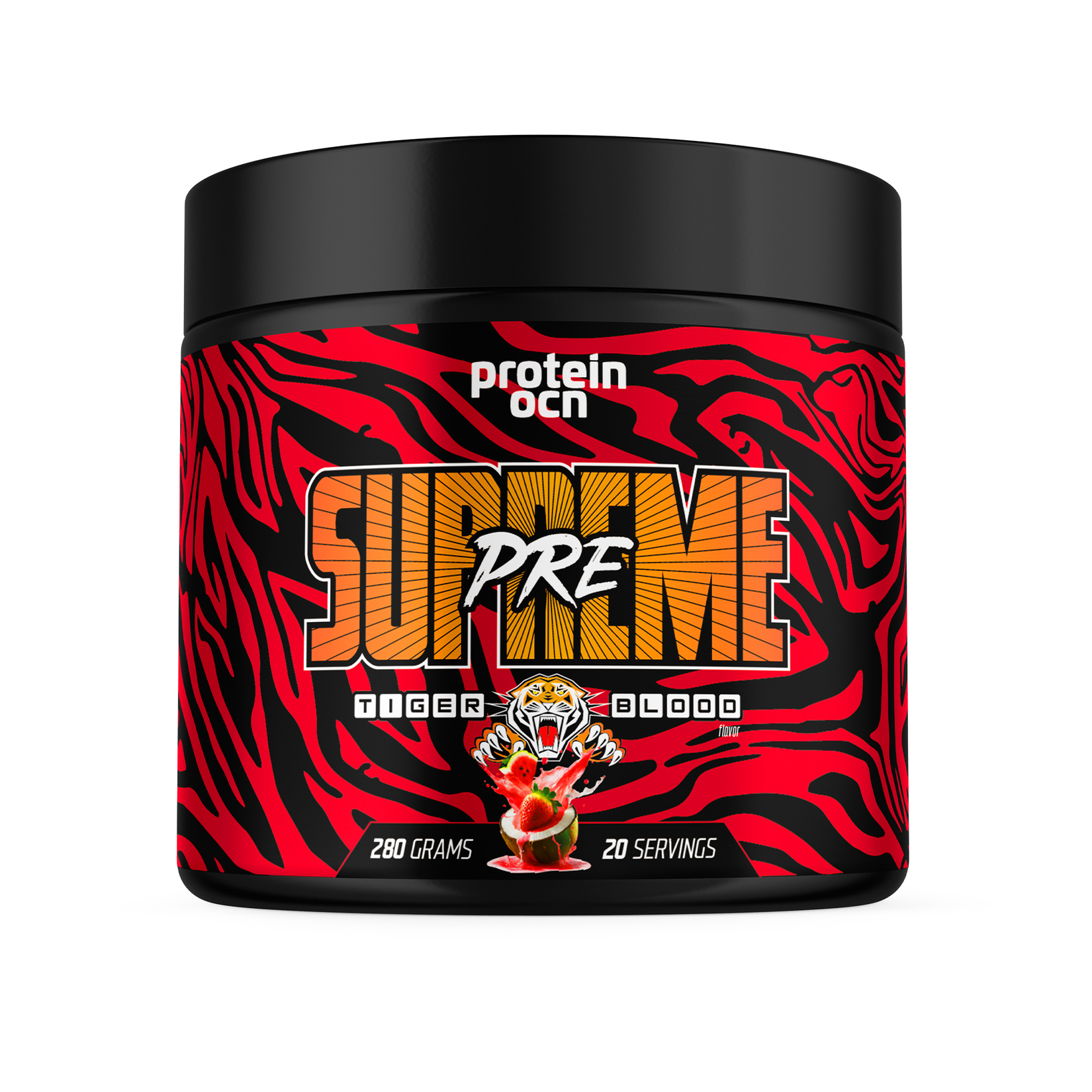 ProteinOcean Pre Supreme Tiger Blood Flavor 280 G