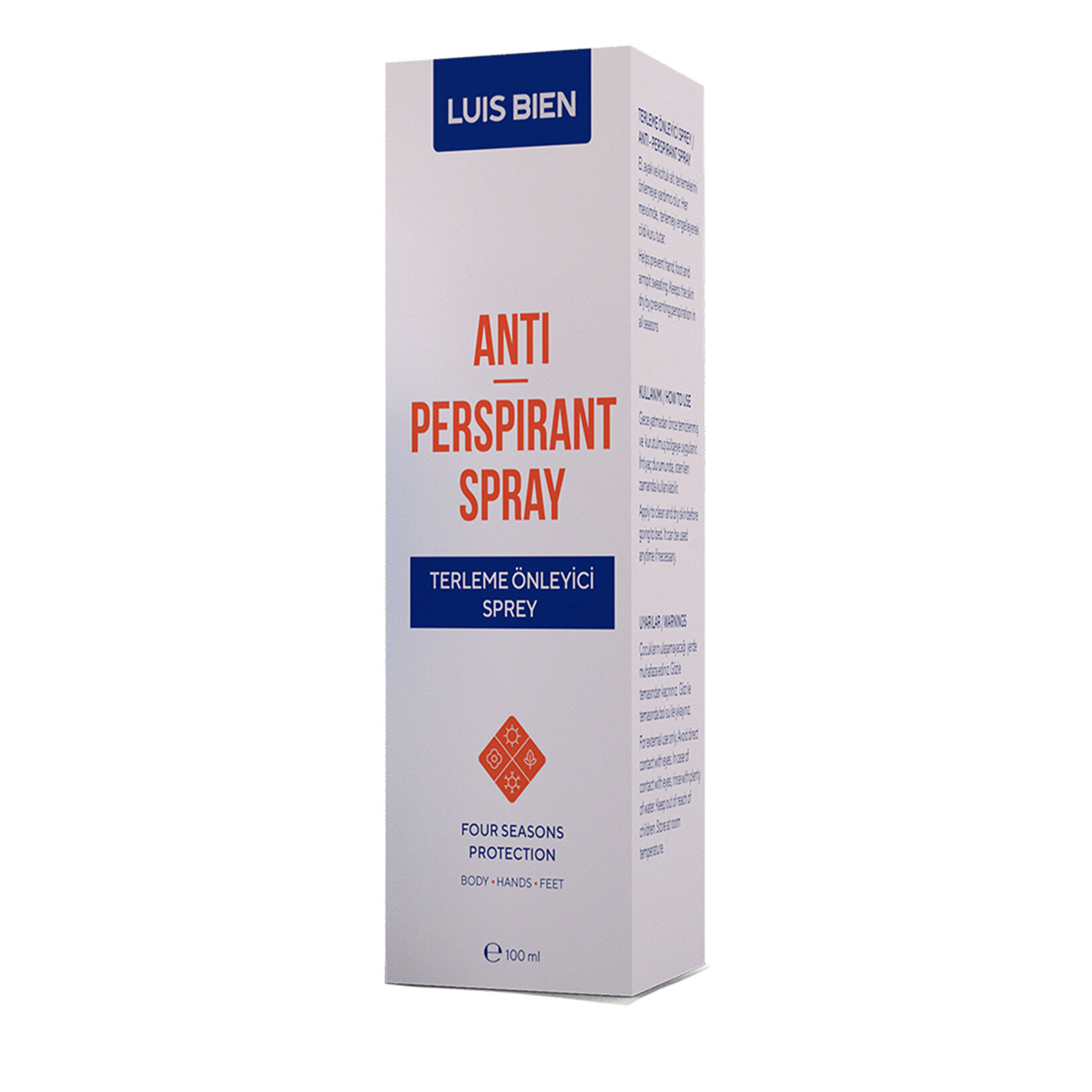 Luis Bien Terleme Önleyici Sprey 100 Ml