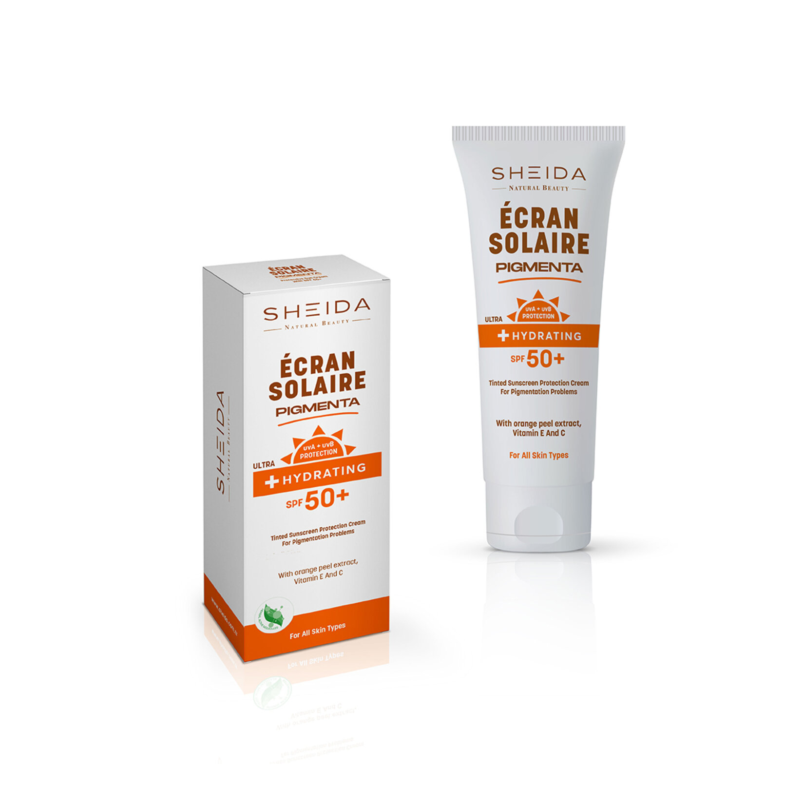 Sheida Ecran Solaire Pigmenta Sun Block Cream 75Ml
