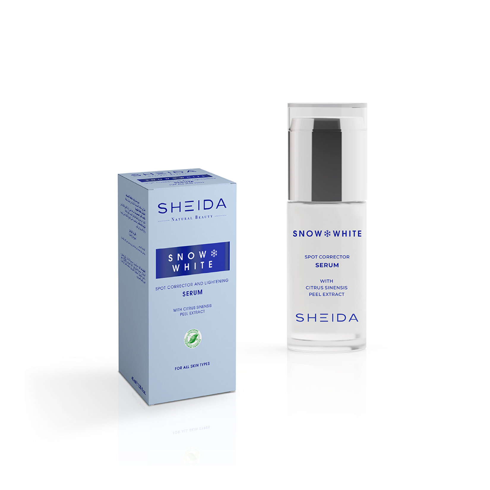 Sheida Snow White Leke Açıcı ve Cilt Tonlayıcı Serum 40Ml