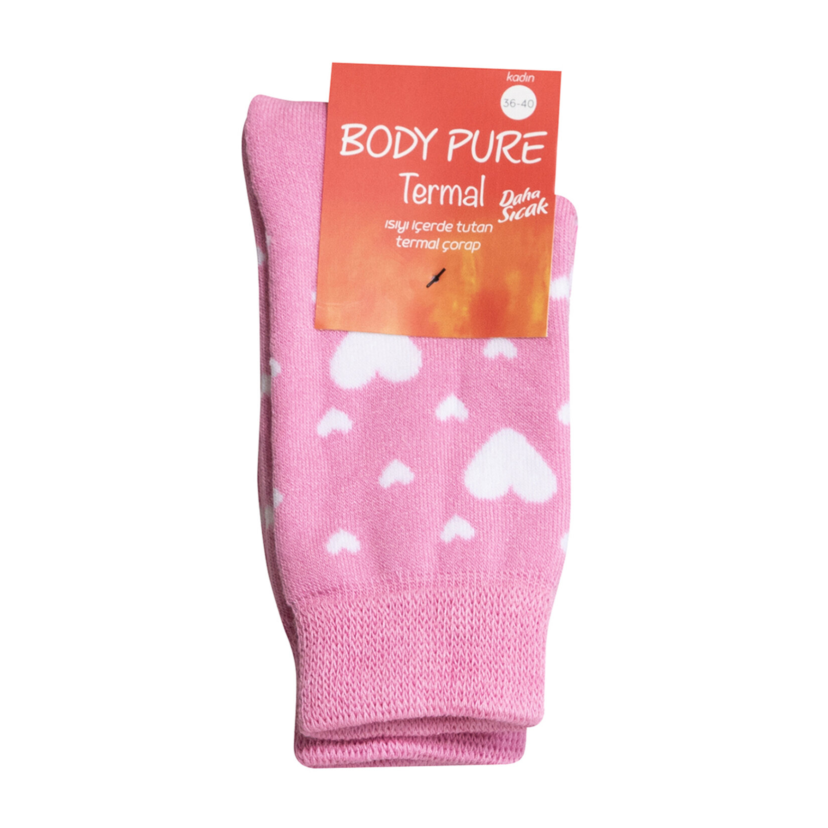 Body Pure Yetişkin Soket Termal Çorap