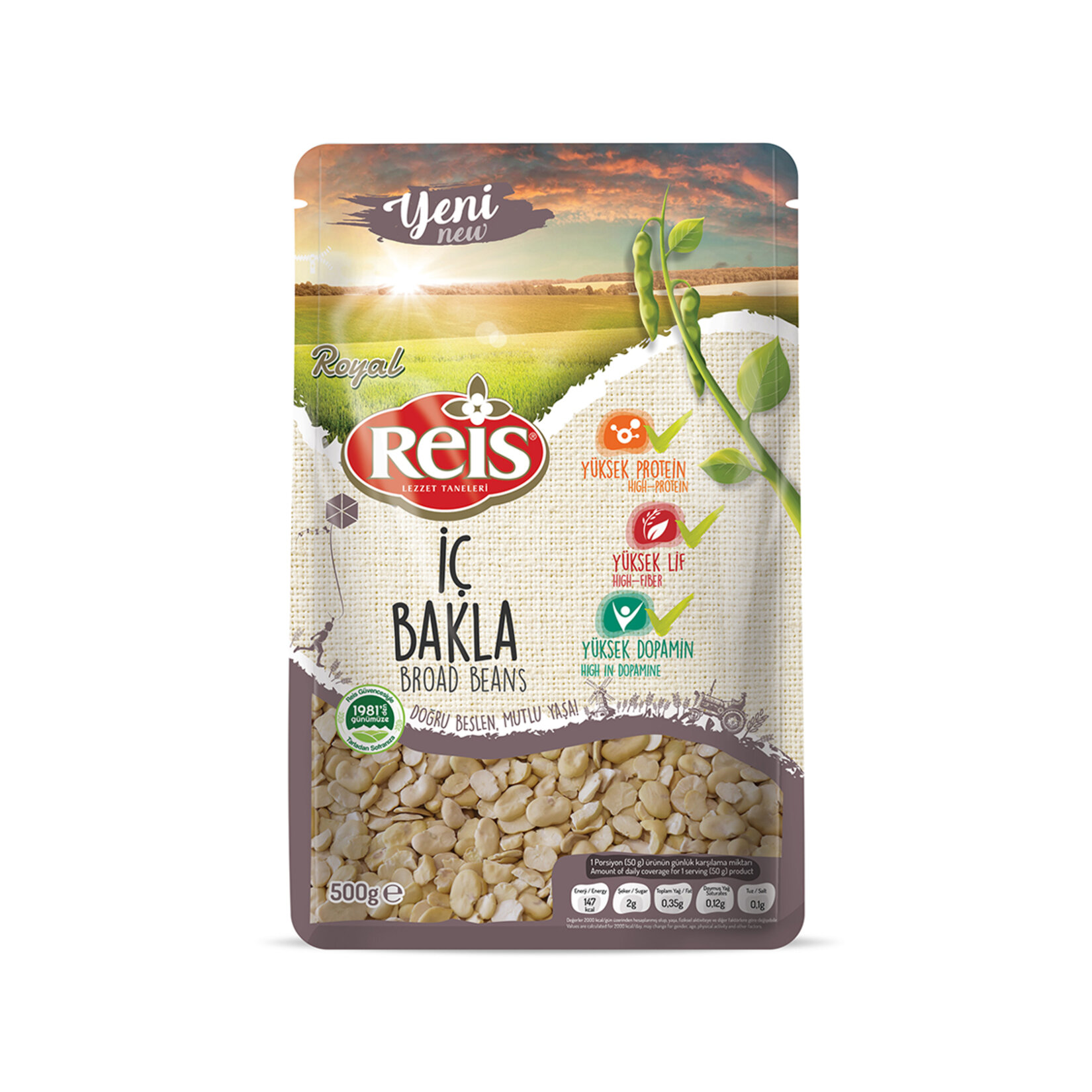 Reis Royal İç Bakla 500G - Migros