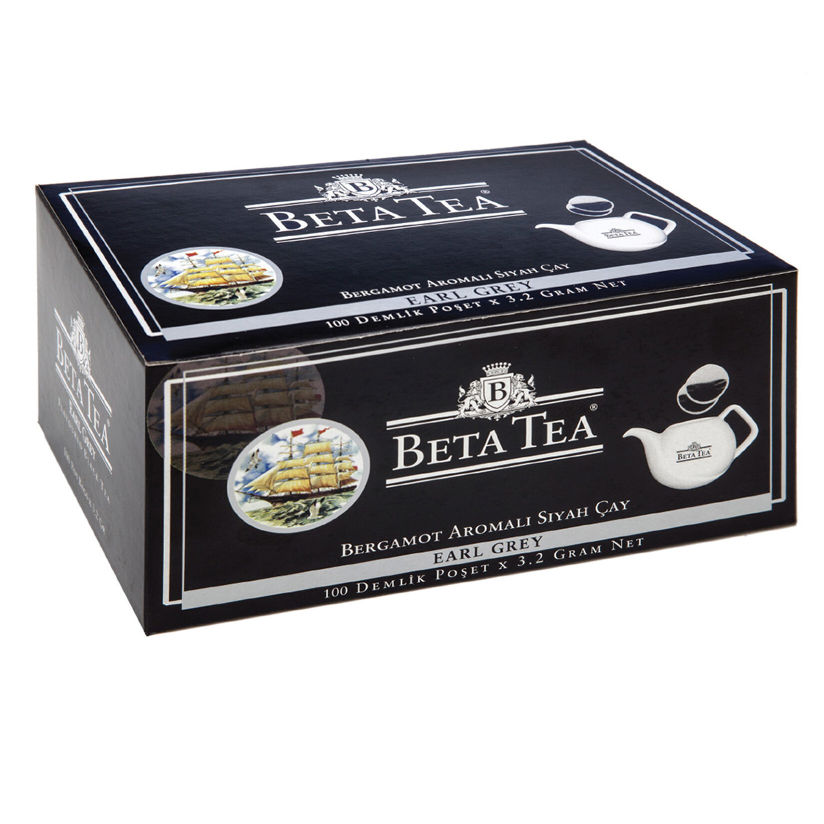 Beta Tea Earl Grey Demlik Poşet 100 x 3.2 G - Migros