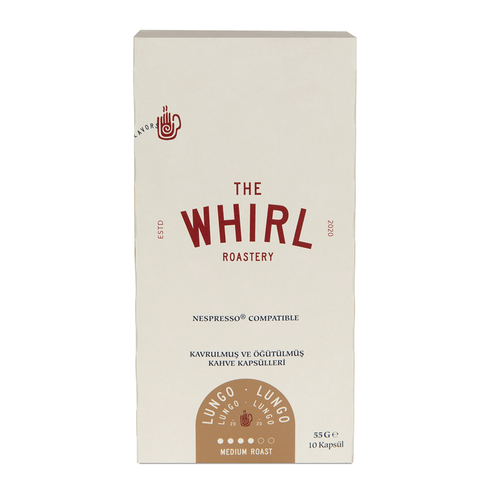 The Whirl Lungo Medium Kapsül Kahve 10'lu 55 G - Migros