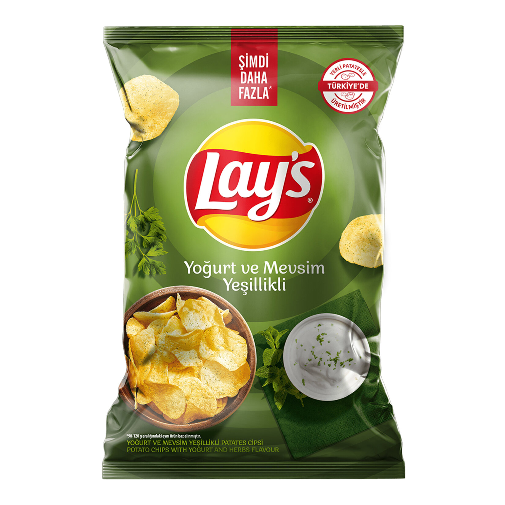 Lay’s Yoğurt & Mevsim Yeşilliklleri Süper Boy 125 G - Migros
