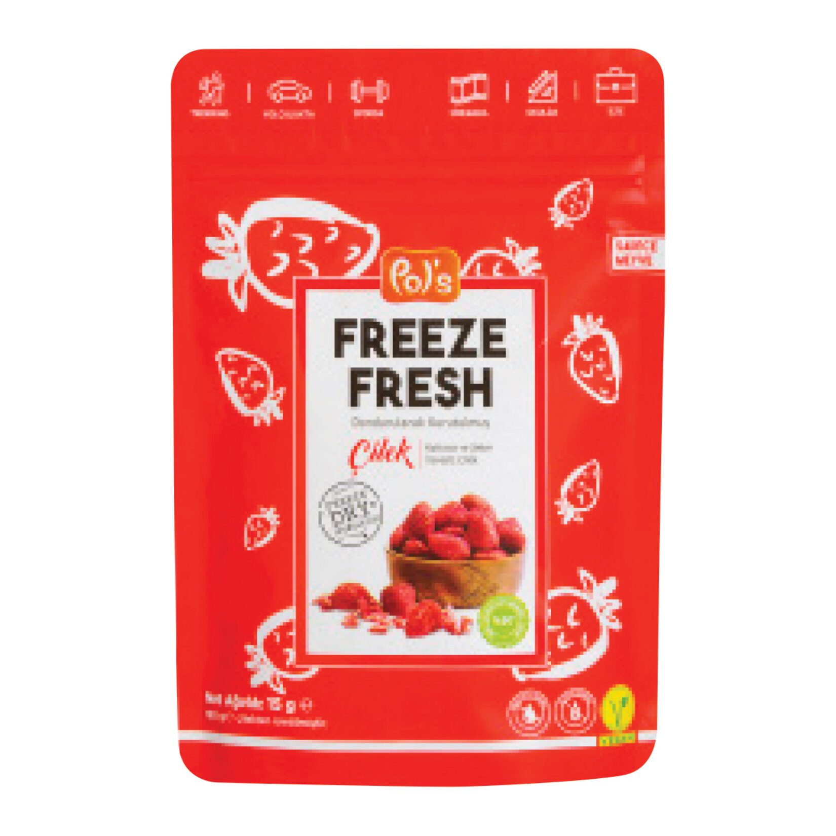 Pol's Freeze Fresh Çilek 15 G - Migros