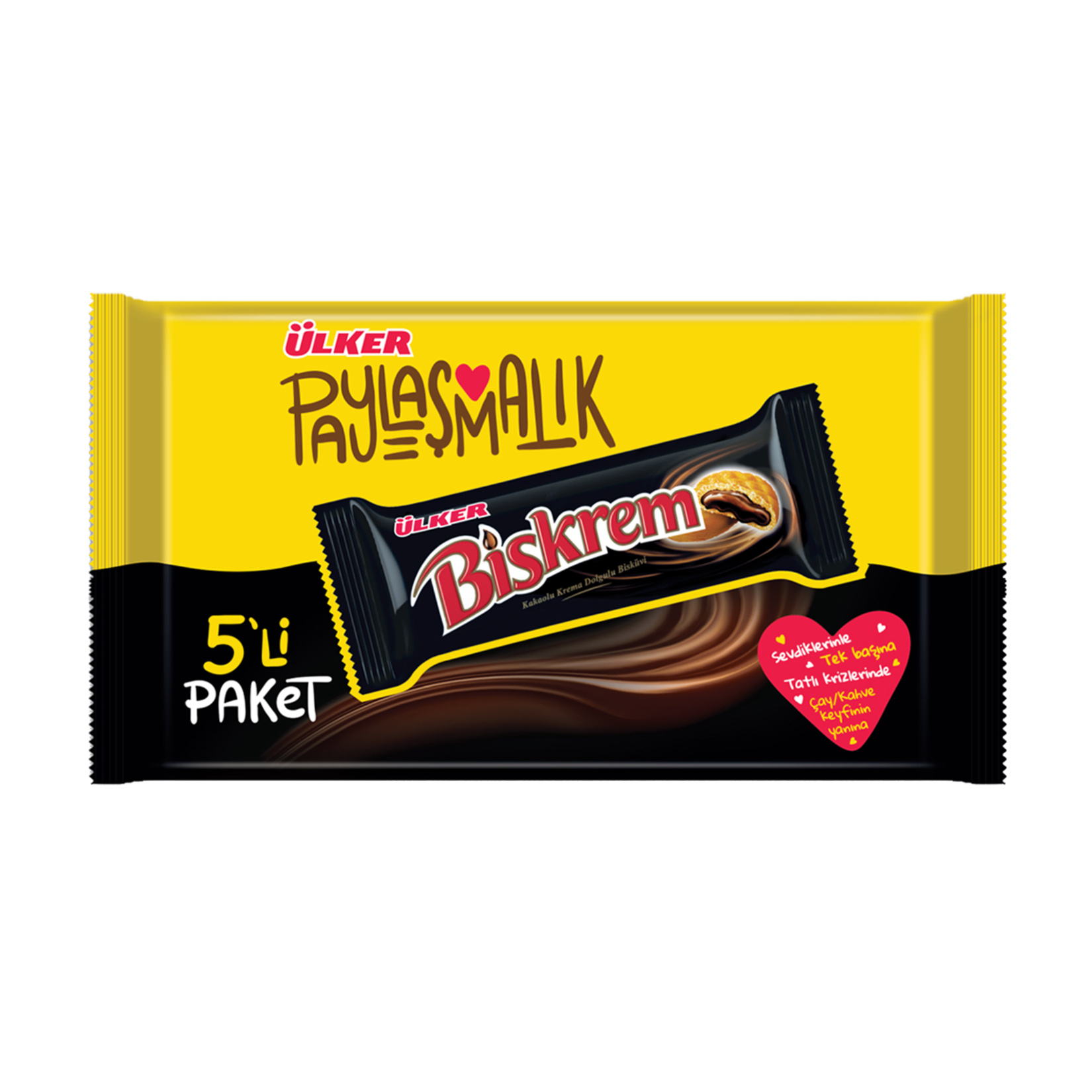 Ülker Biskrem Kakaolu Rulo 5 x 100 G - Migros