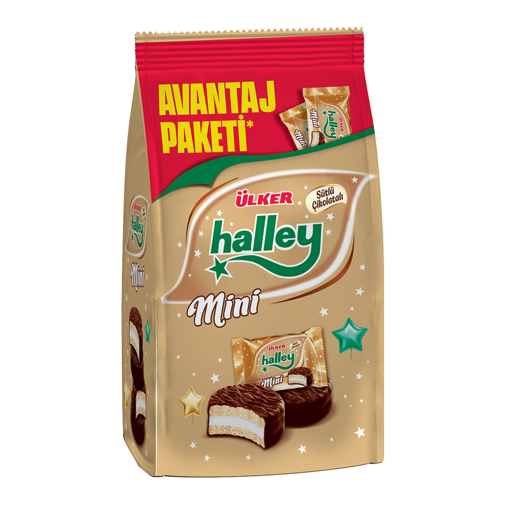 Ülker Halley Mini Poşet 20 x 10,3 G - Migros
