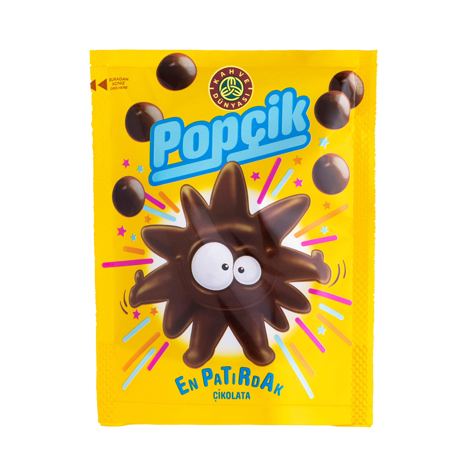 Kahve Dünyası Popçik Sütlü Çikolata Buğday Patlayan 40 G - Migros